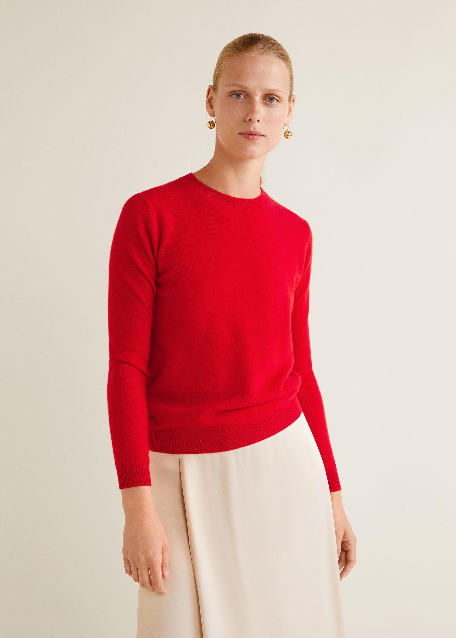Buy cashmere sweater mango - In stock