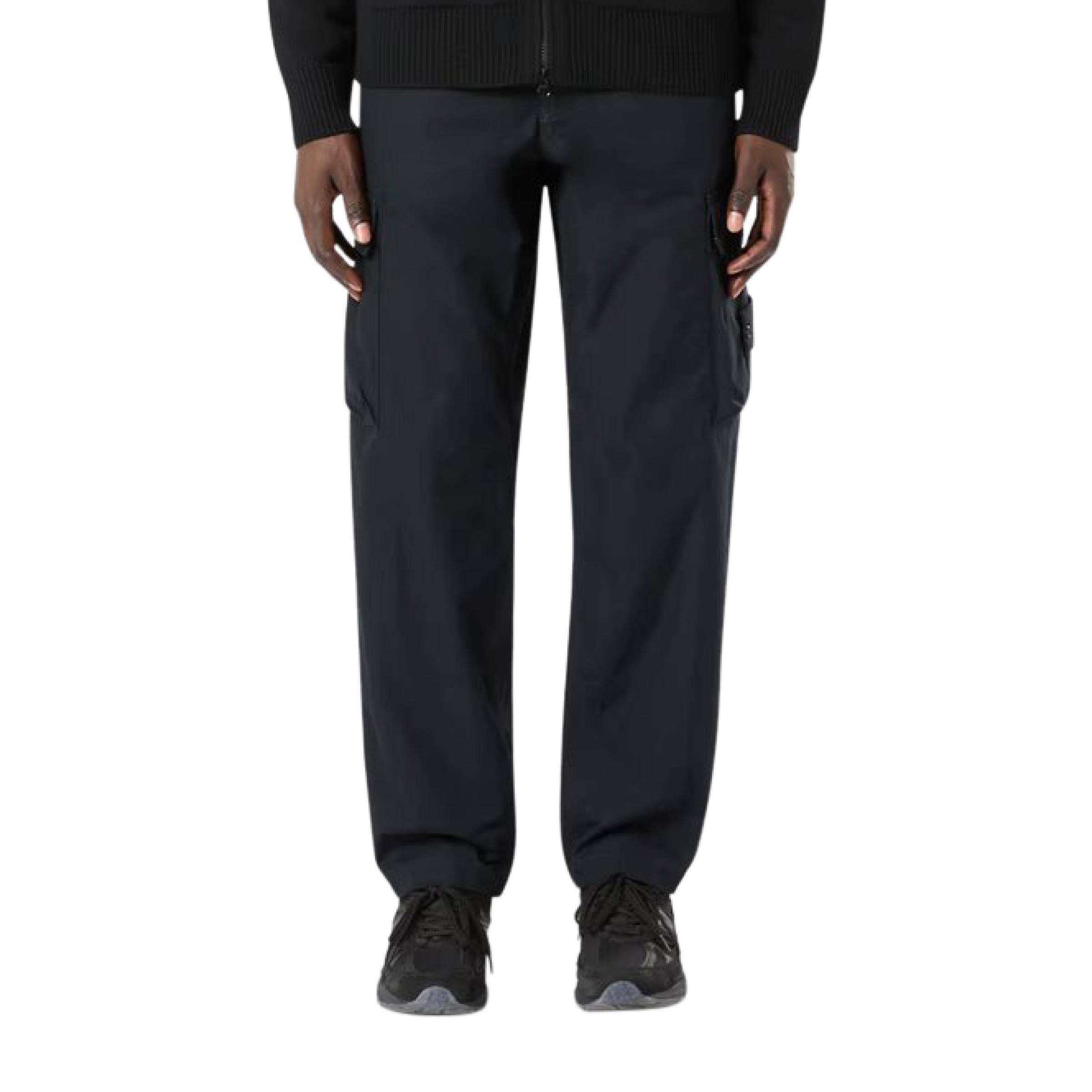 Stone Island Ghost Cargo Trouser, , 100% Cotton in Black for Men | Lyst