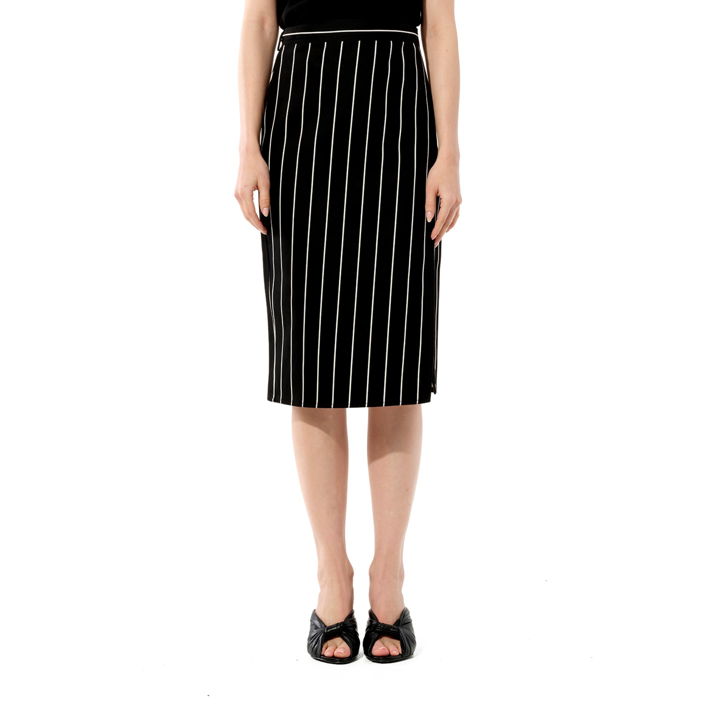 Balenciaga Tablier Skirt in Black | Lyst