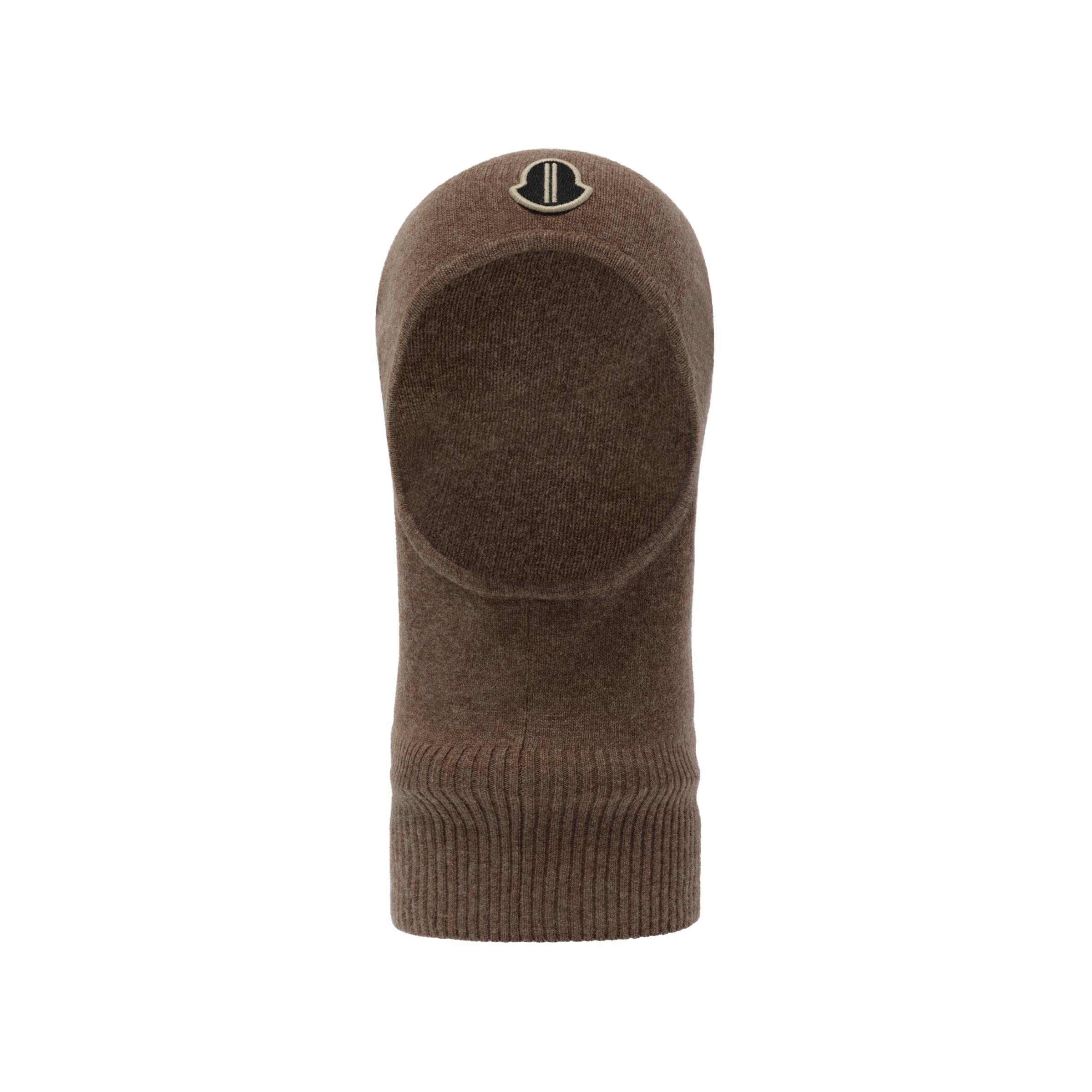 Rick Owens X Moncler Knit Skull Mask, , 100% Cashmere in Brown for Men ...