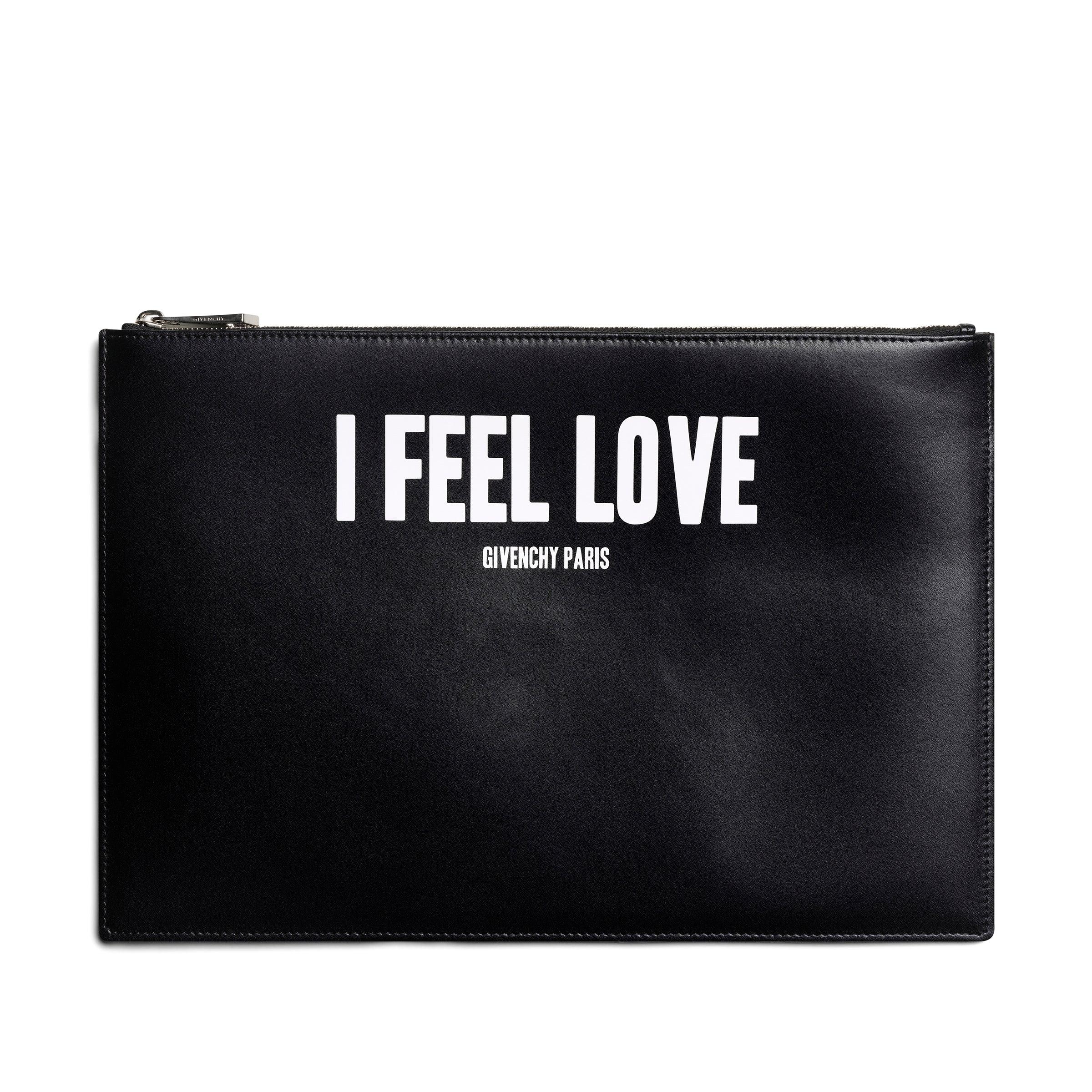 Givenchy Large Iconic Print Pouch in Black | Lyst