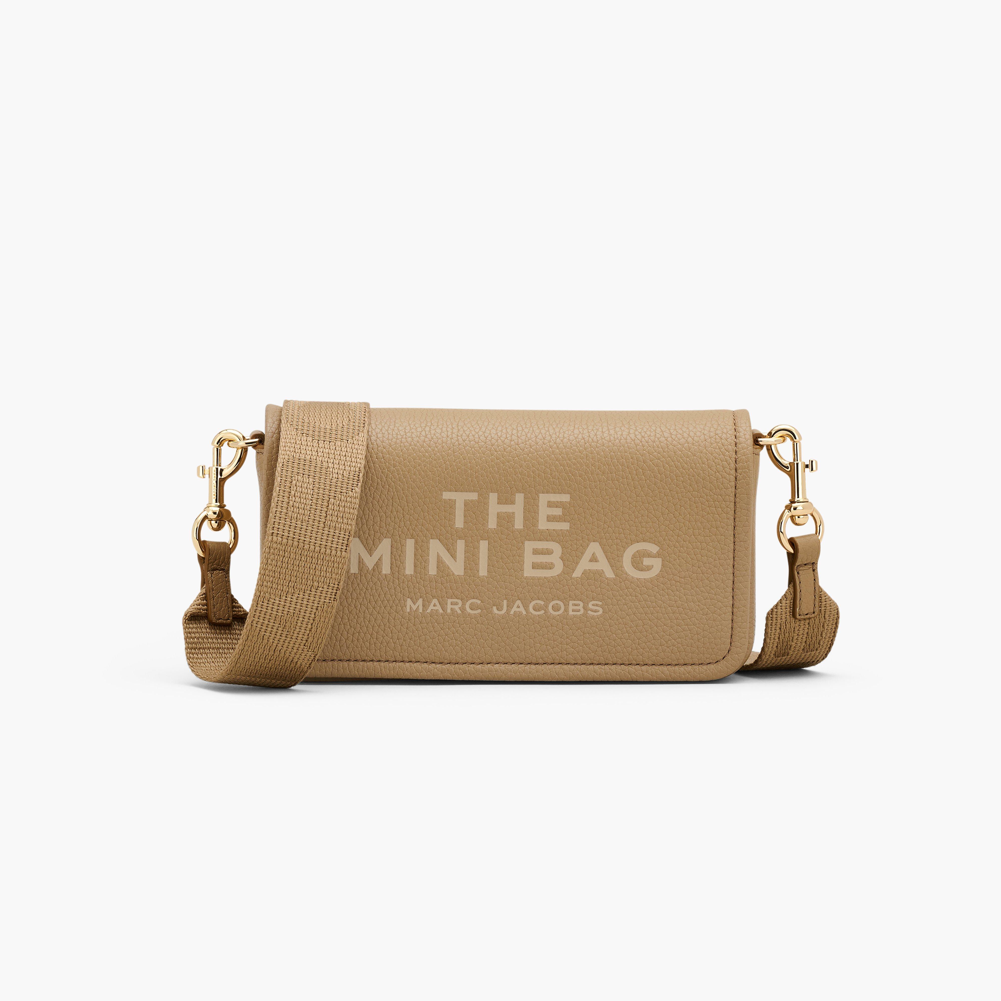 Marc Jacobs The Leather Mini Bag in Natural | Lyst