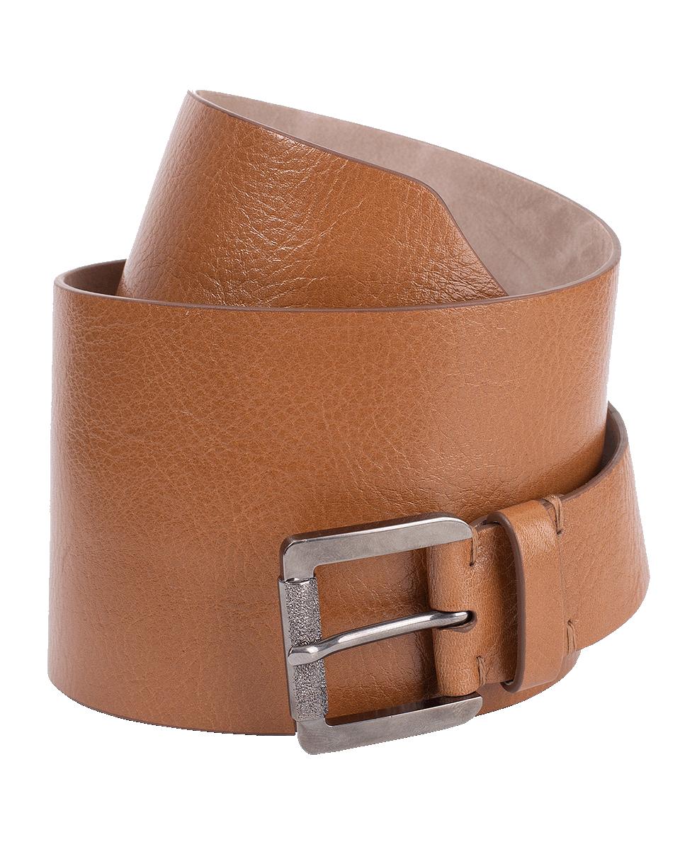 Brunello Cucinelli Glossy Calf Corset Belt in Brown - Lyst