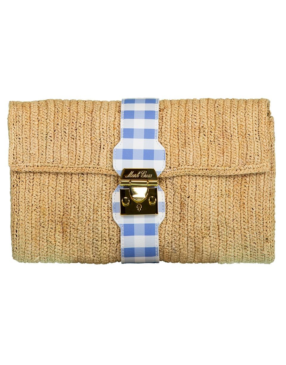 Mark Cross Canvas Regatta Sylvette Clutch in Metallic - Lyst
