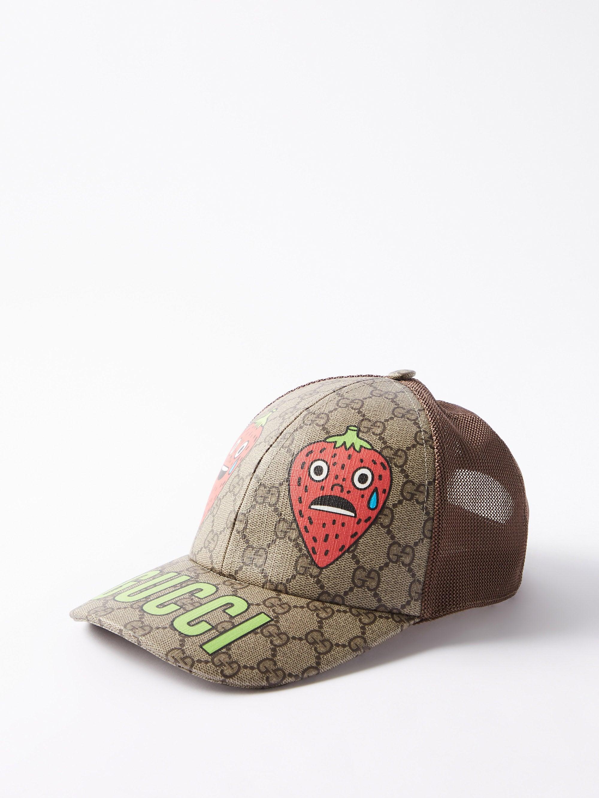 Casquette en coton Suprême GG Gucci pour homme | Lyst Casquette en coton Suprême GG Gucci pour homme | Lyst