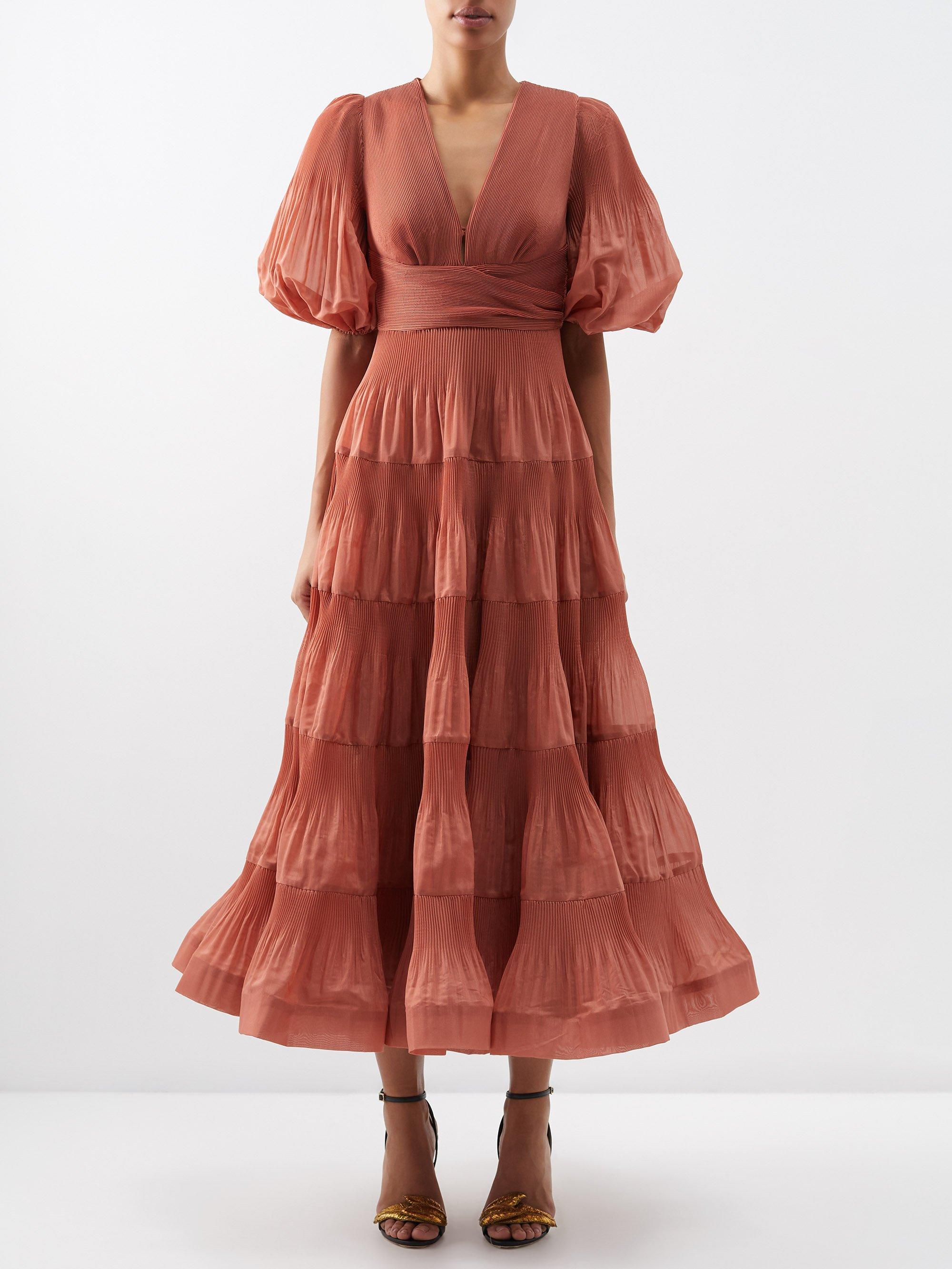 Zimmermann Brown Dress at Cynthia Gilliland blog