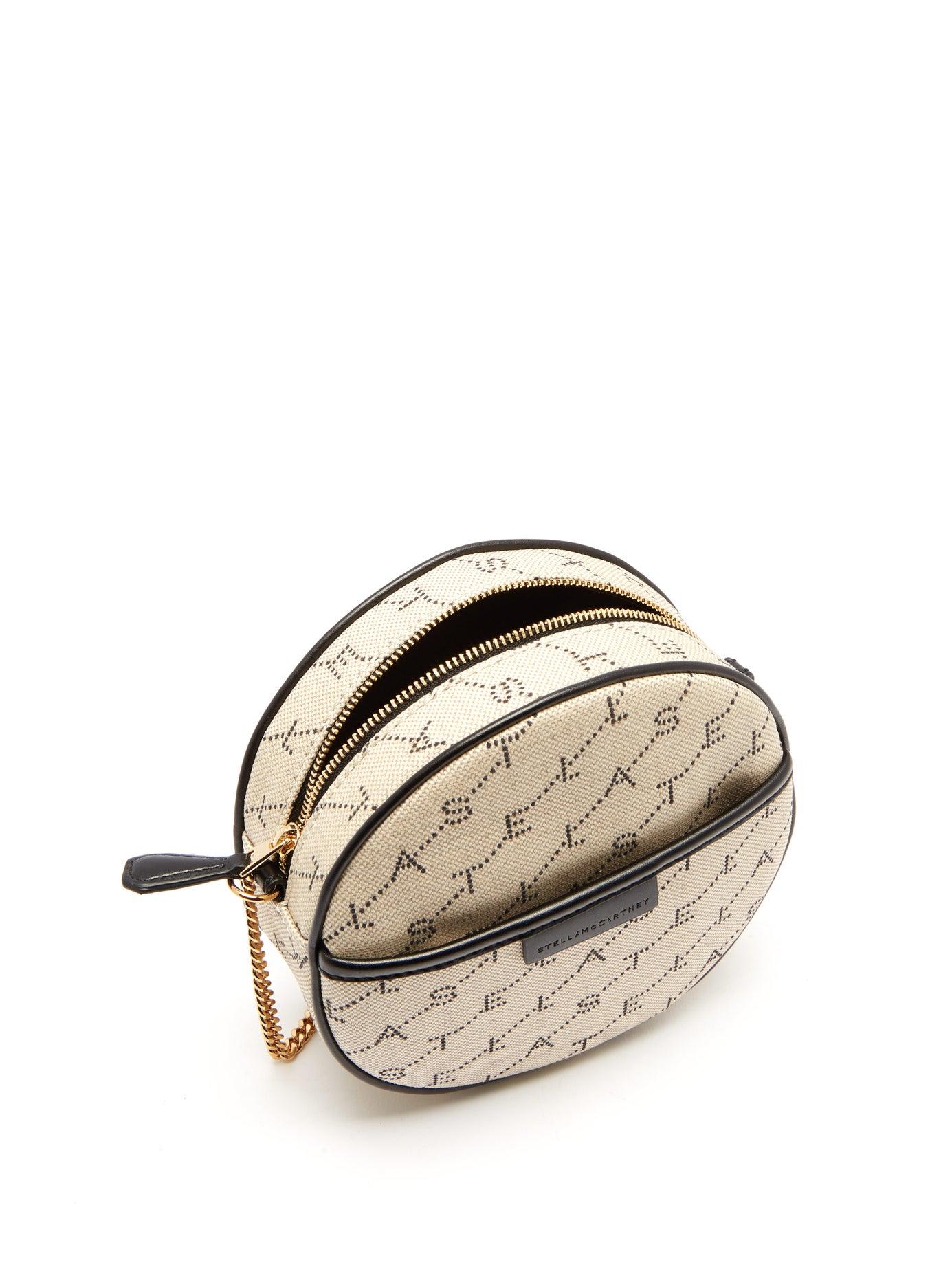 Monogram Canvas Chain Crossbody Bag Stella Mccartney | semashow.com