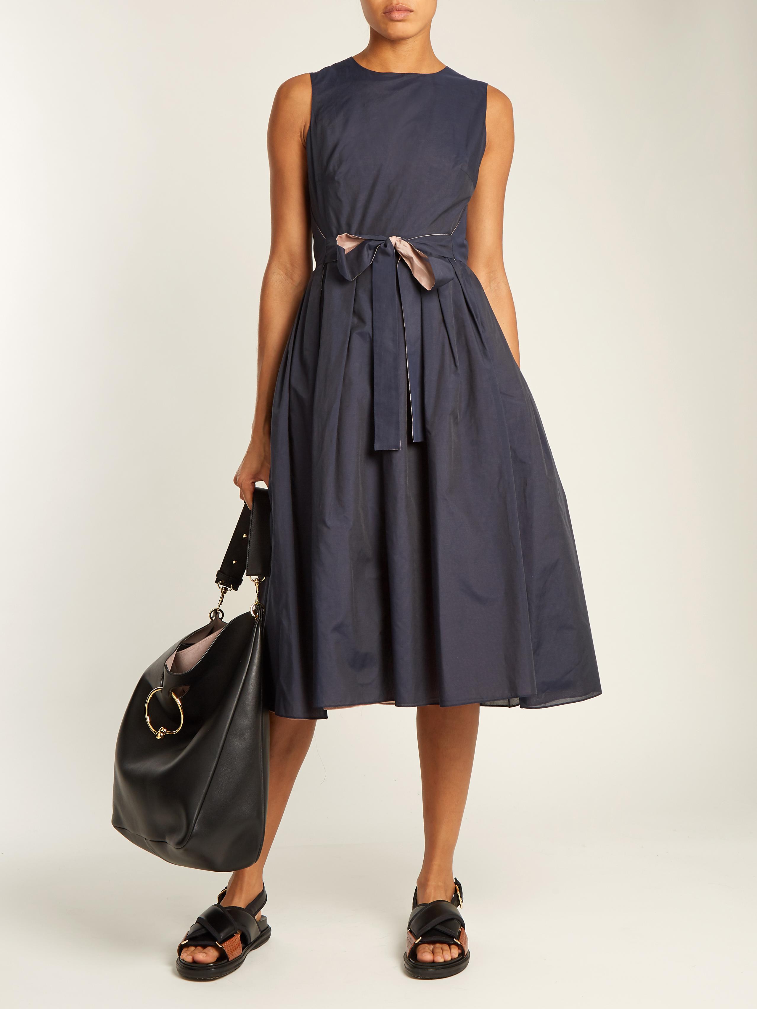 Max Mara Tiberio Dress in Blue - Lyst
