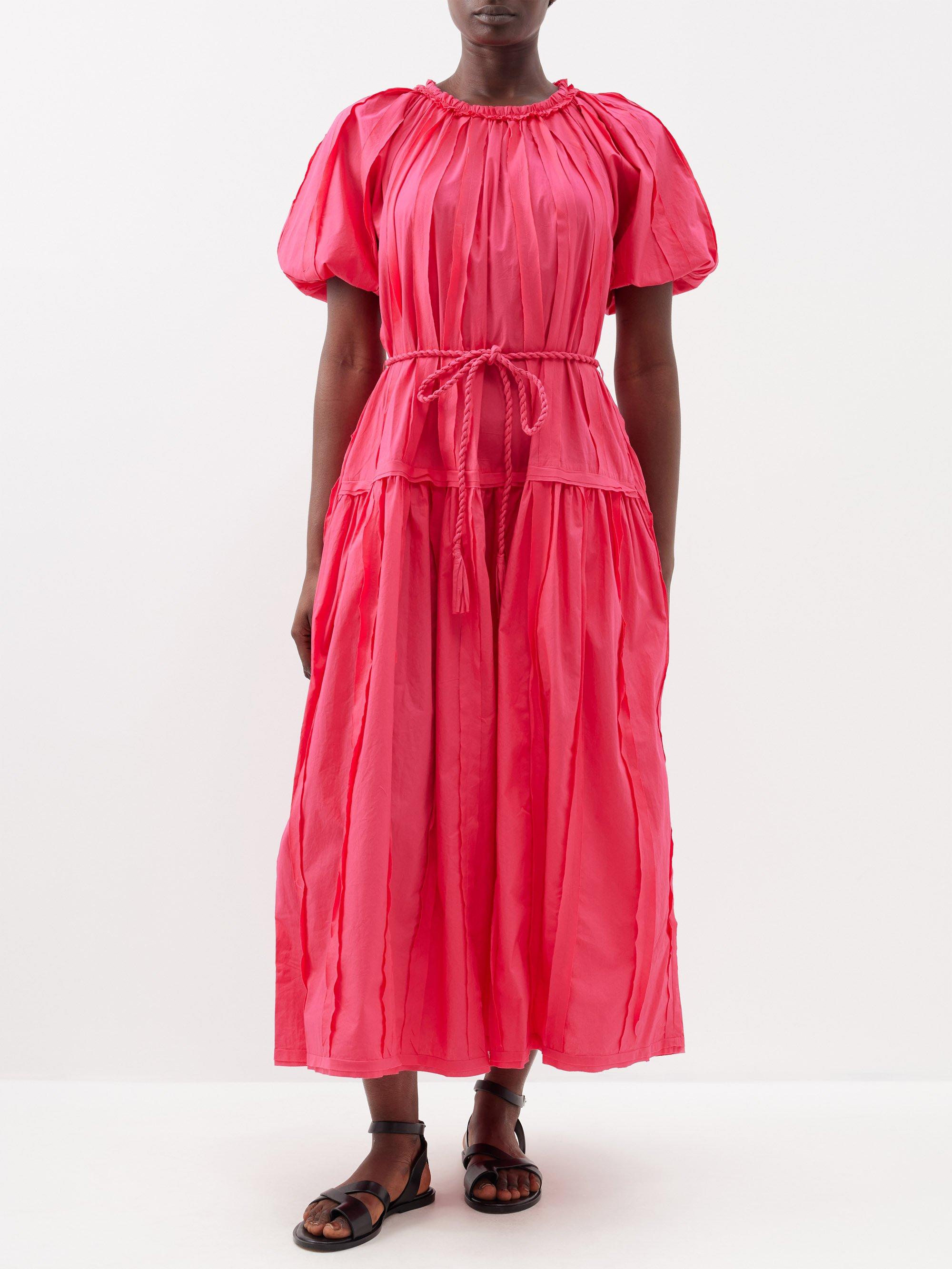 Issa Pink Dress : Rachel Sennott Feather Mini Dress Balenciaga Paris ...