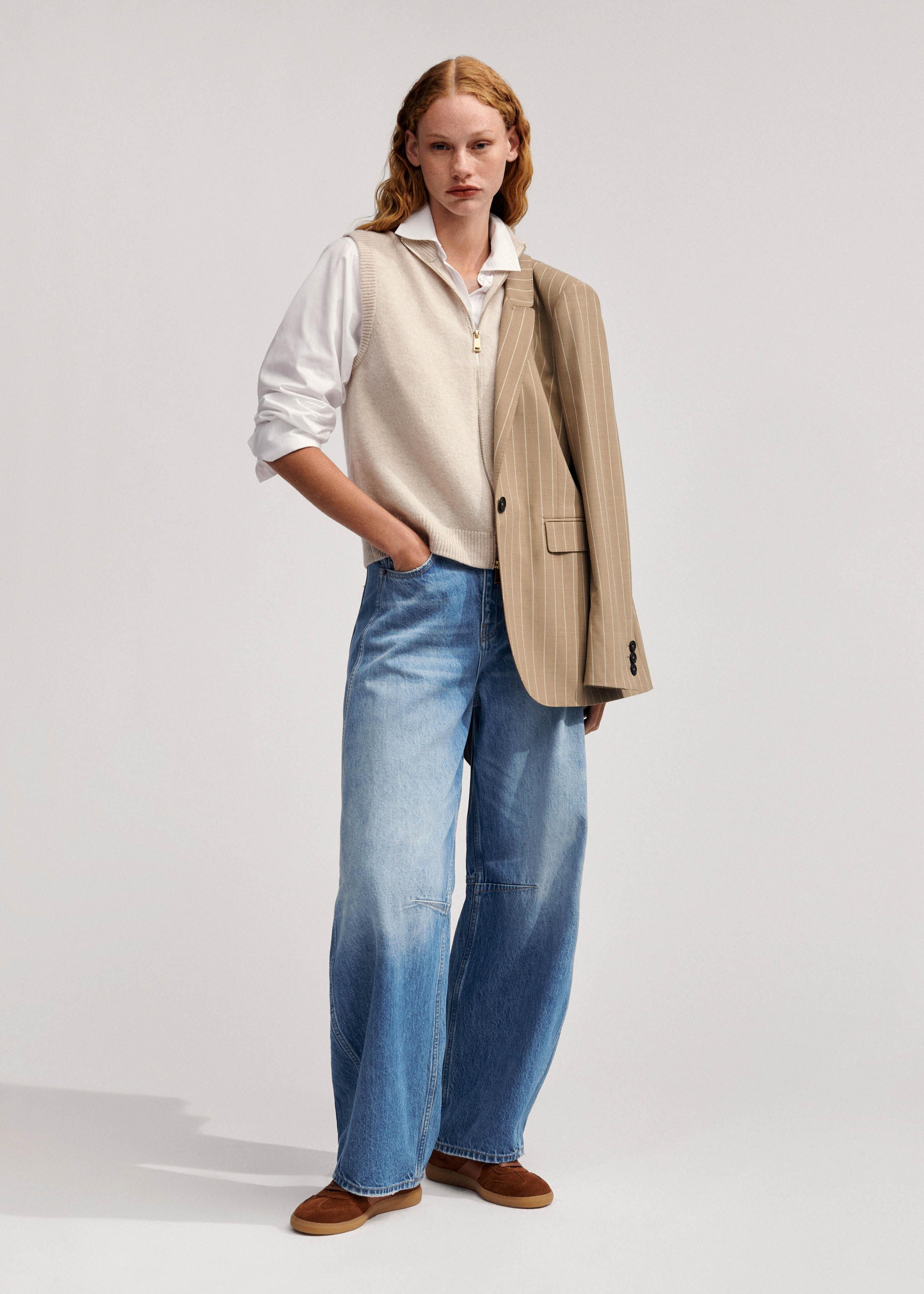 ME+EM Authentic Denim Extreme Tapered Jean in Blue | Lyst