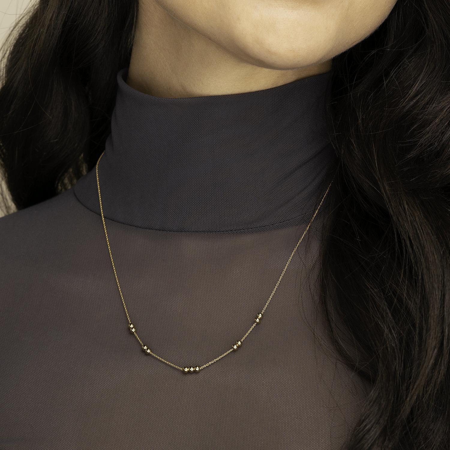 Mejuri Bold Spheres Necklace 2025 versebyverse