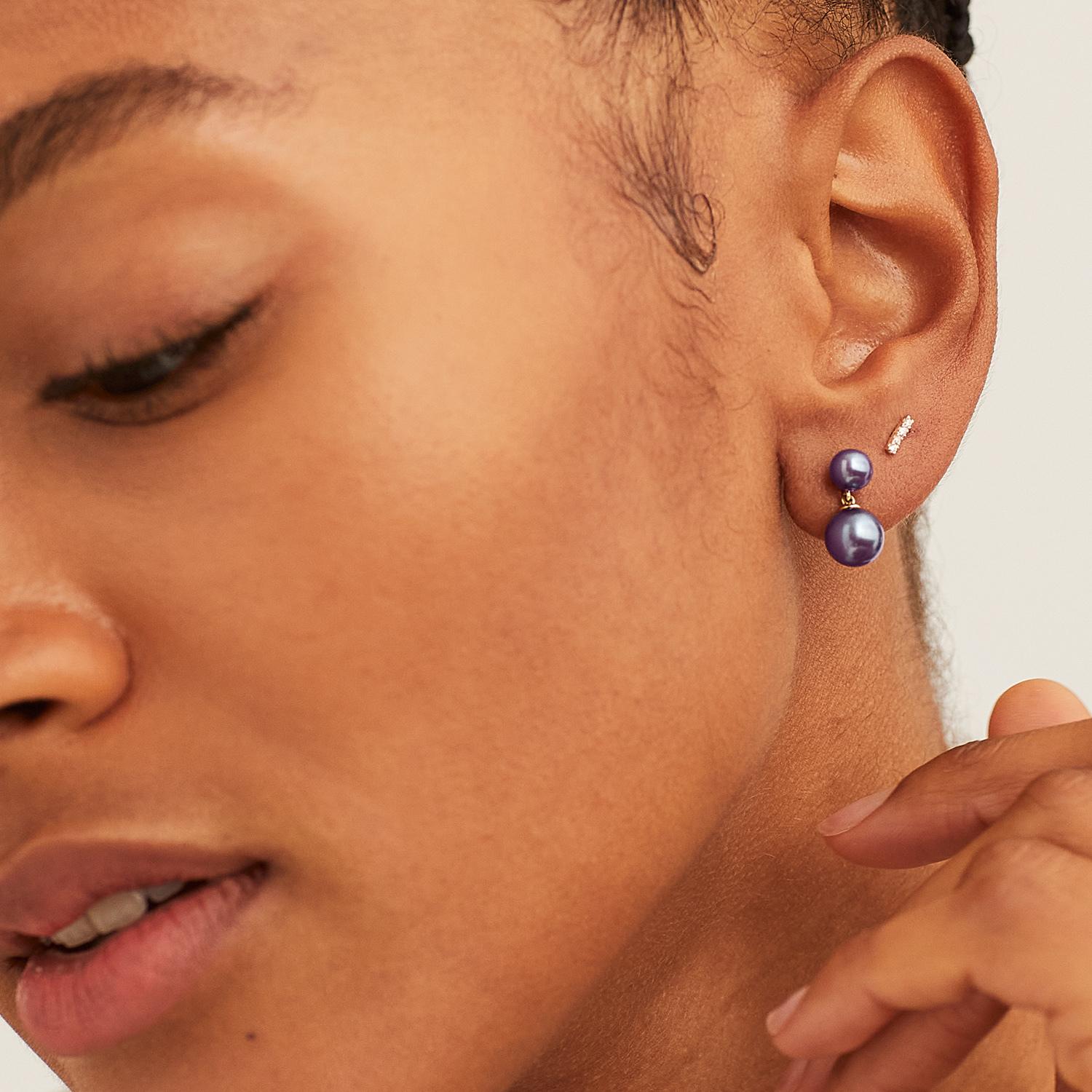 Mejuri essential pearl earrings store