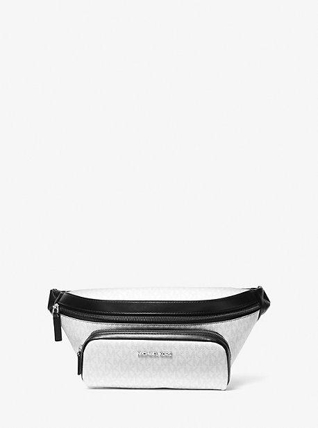 Michael Kors Cooper Logo Belt Bag in White for Men | Lyst