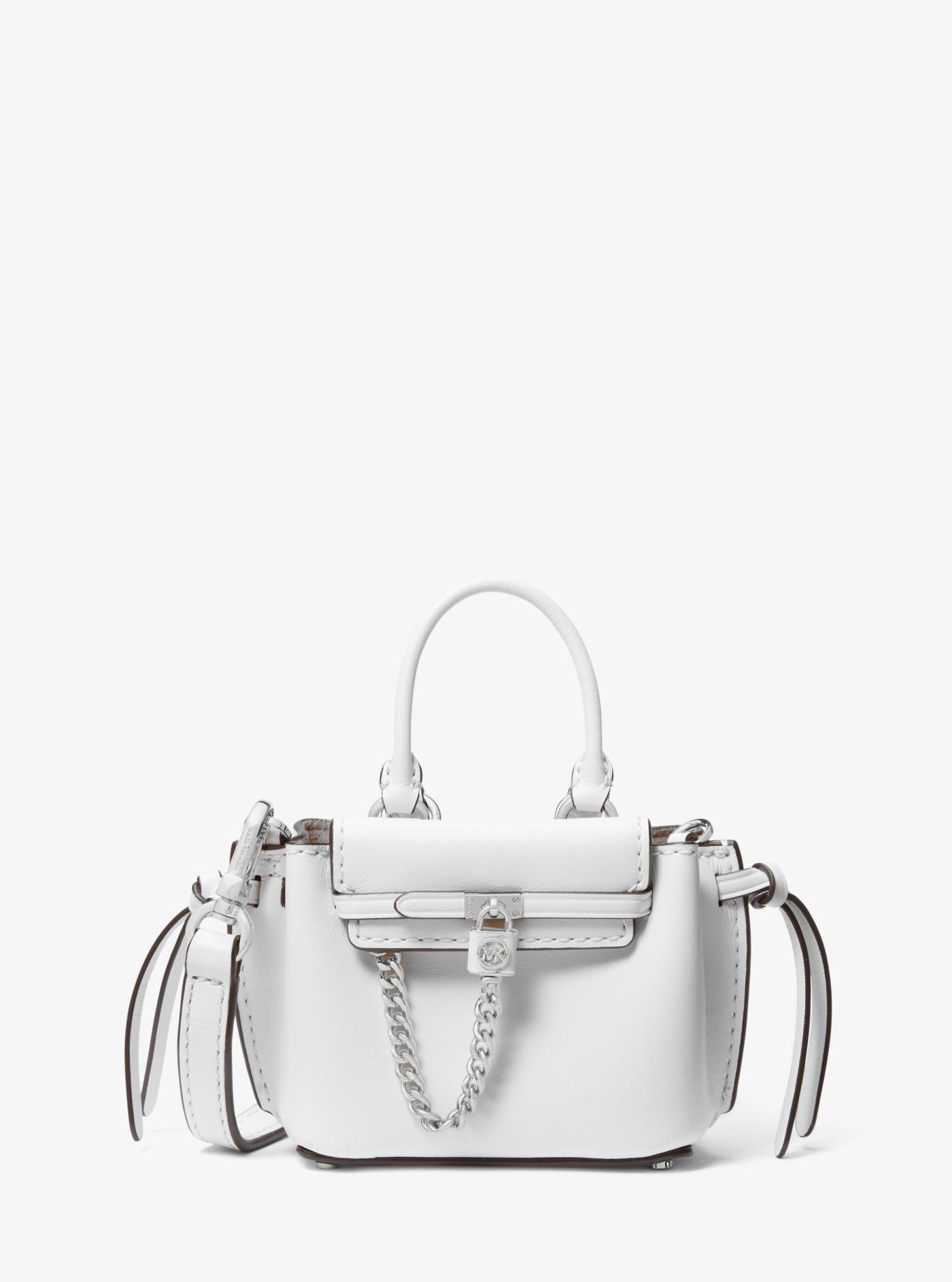 Michael Kors Hamilton Legacy Extra-small Leather Belted Satchel in ... Michael Kors Hamilton Legacy Extra-small Leather Belted Satchel in ...