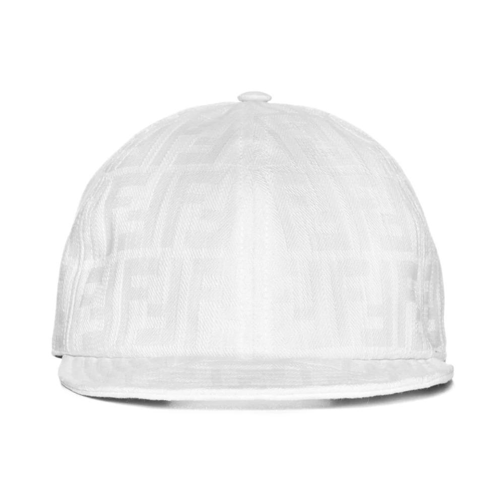 Fendi Caps in White for Men | Lyst UK