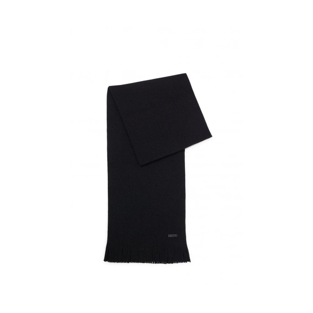 BOSS Winter Scarves in Black for Men | Lyst UK