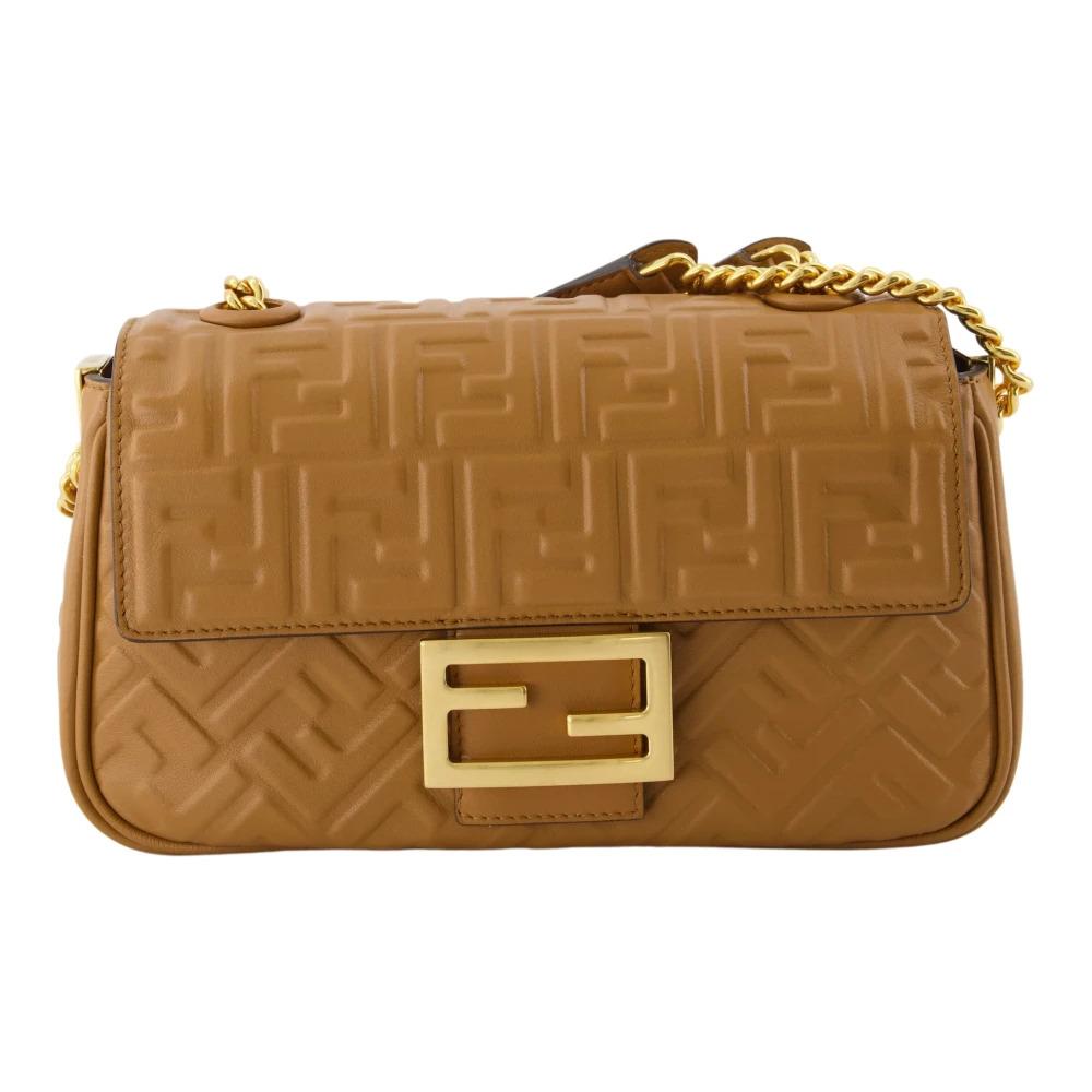 Fendi Cross Body Bags in Brown | Lyst