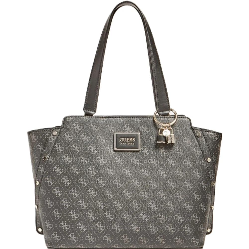 Guess Tote Bags in Grey | Lyst UK