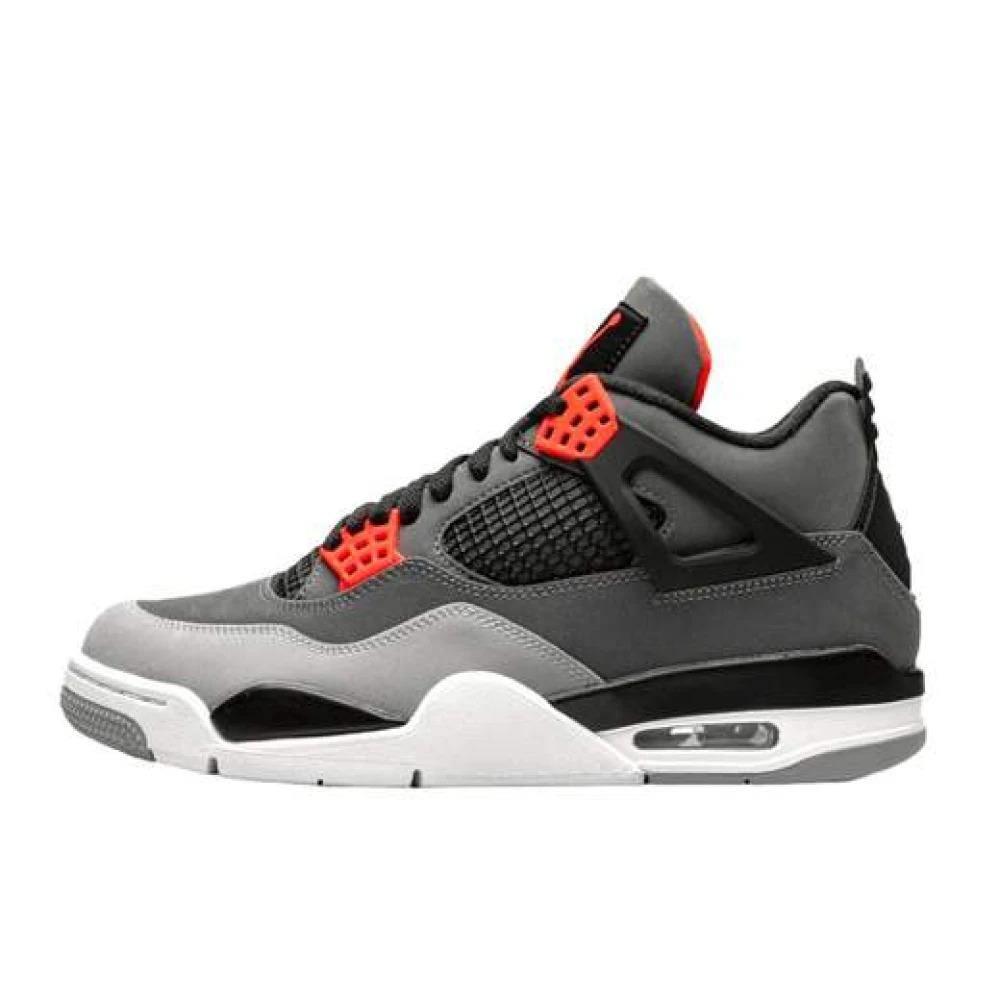 Nike Air 4 Retro "infrared" Shoes in Black for Men | Lyst