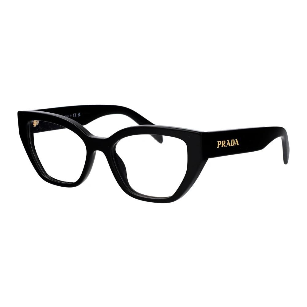 Prada Glasses in Black | Lyst UK