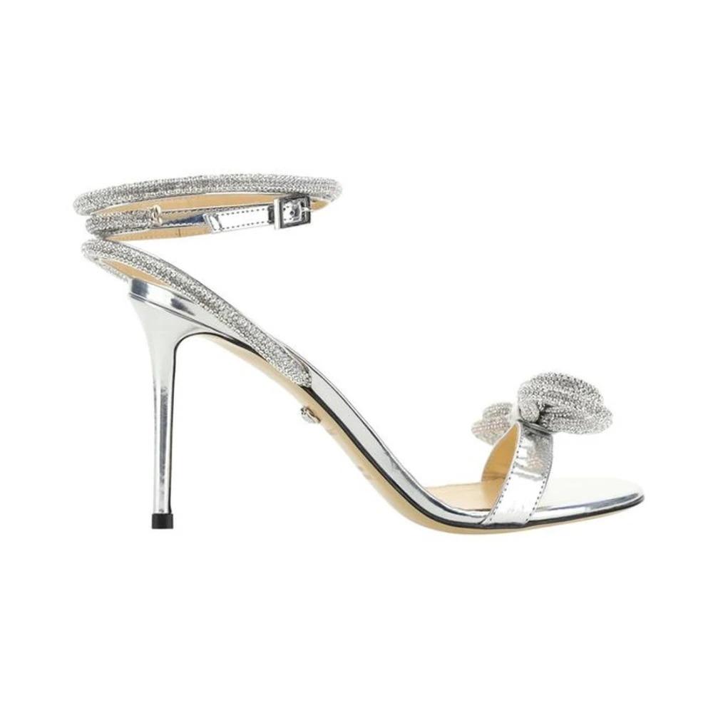 Mach & Mach High Heel Sandals in Metallic | Lyst