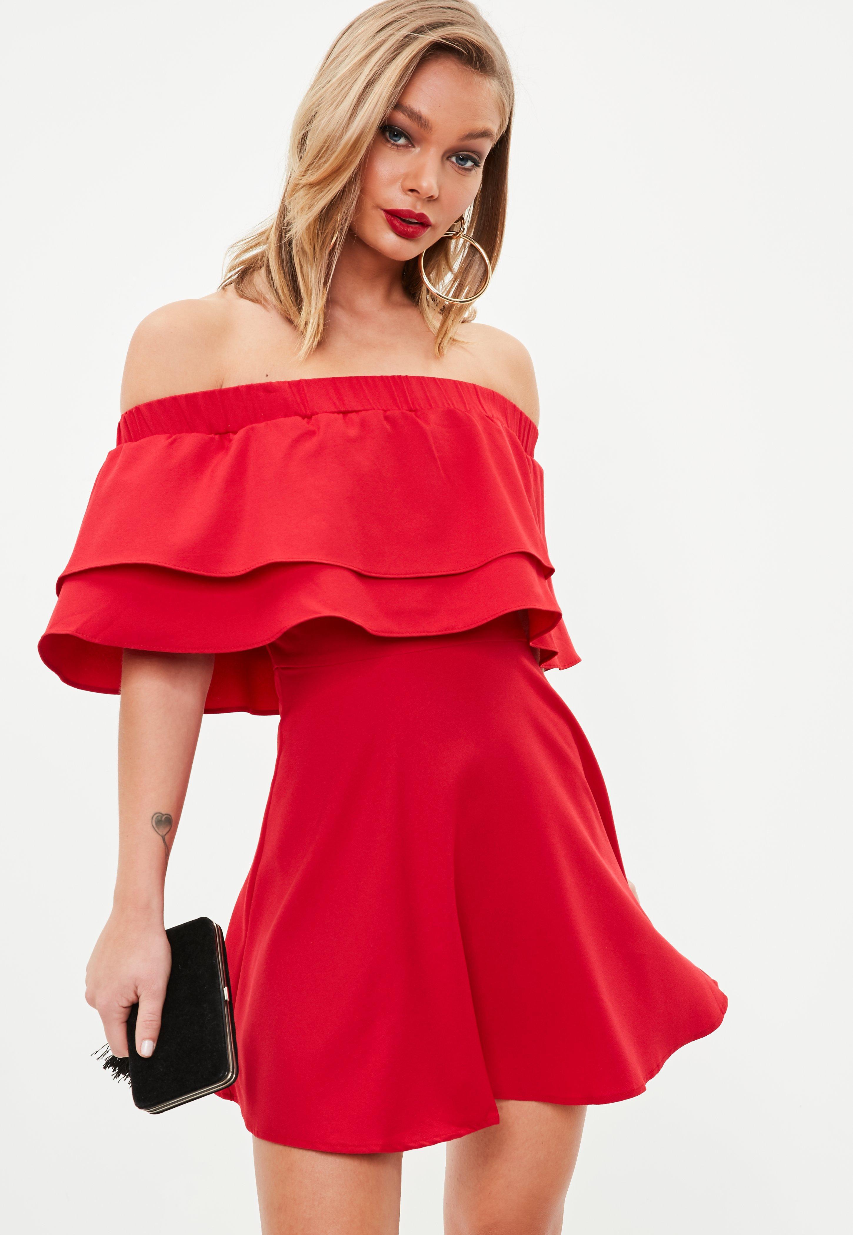 Layered Ruffle Dress