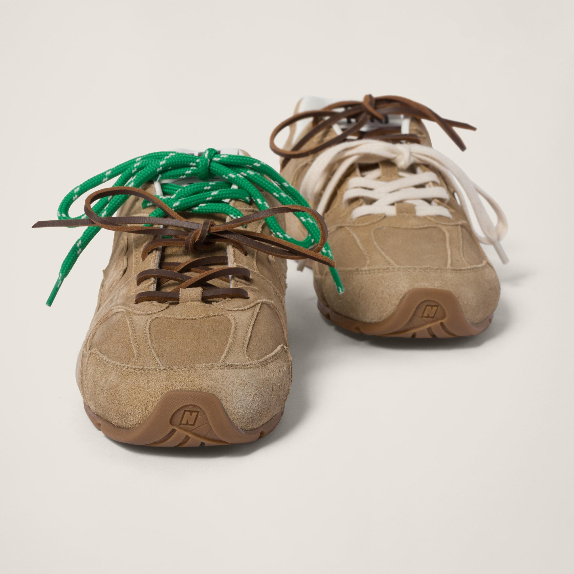 Miu Miu New Balance X Miu Miu 530 Sl Suede Sneakers | Lyst Miu Miu New Balance X Miu Miu 530 Sl Suede Sneakers | Lyst