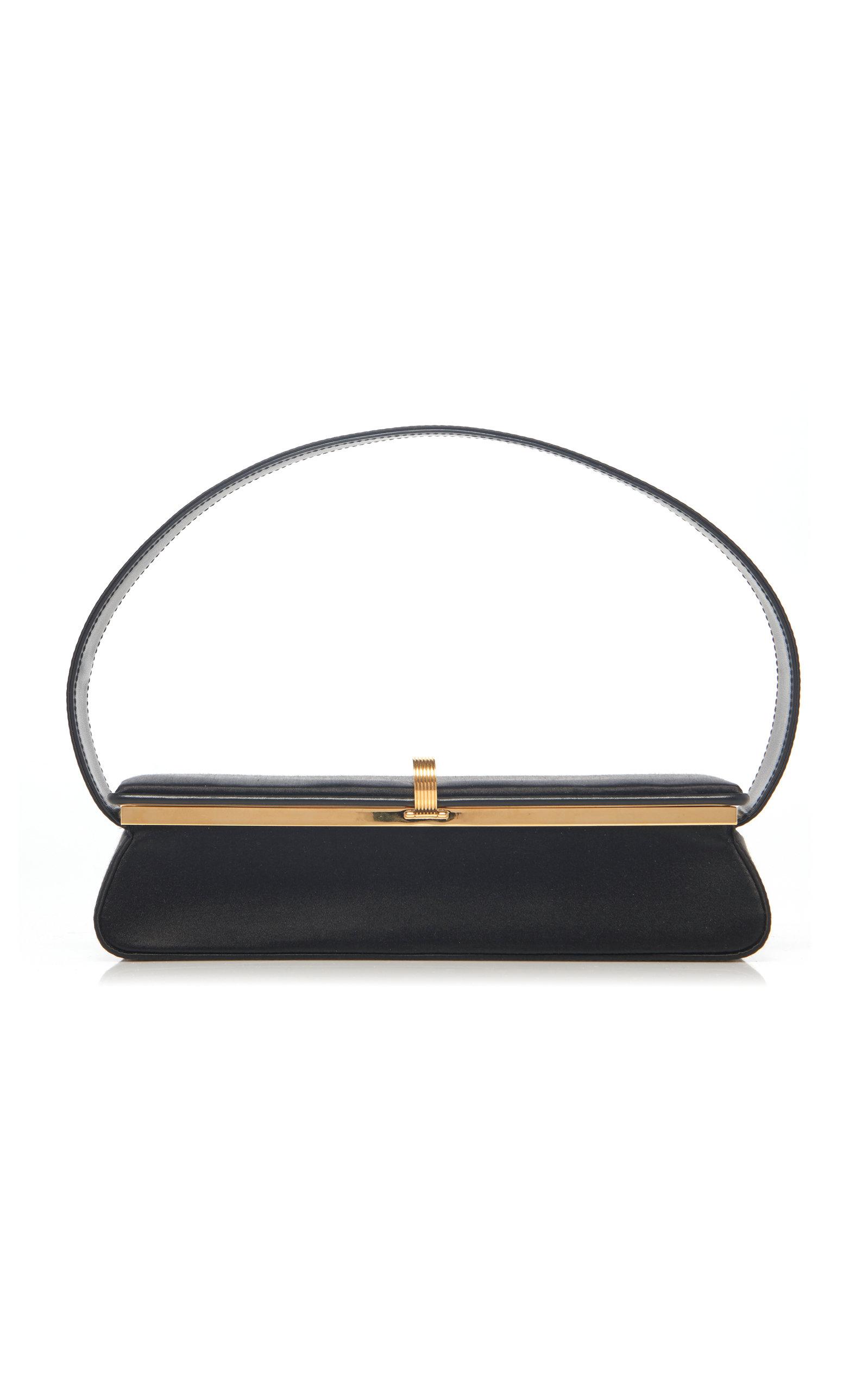 Victoria Beckham Powder Box Handbag in Black | Lyst