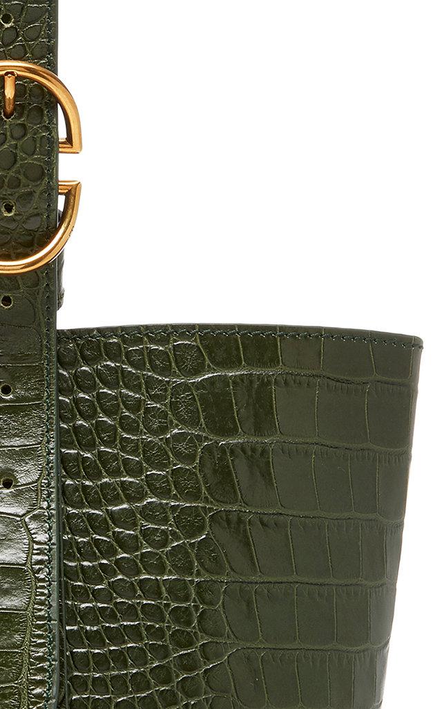 Croc Embossed Bucket Bag | IUCN Water