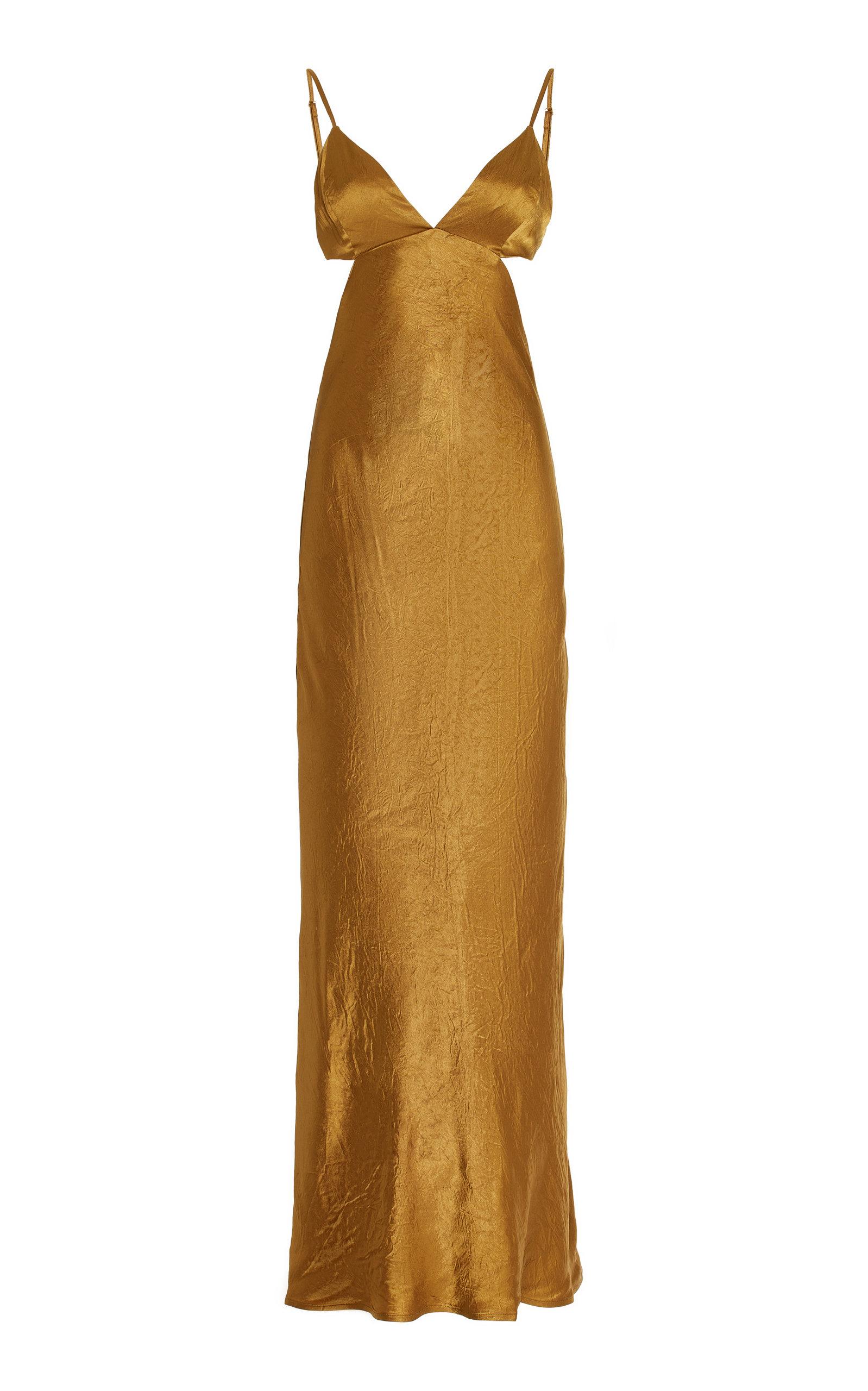 Third Form Crush Bias Tri Midi Dress In Metallic Lyst