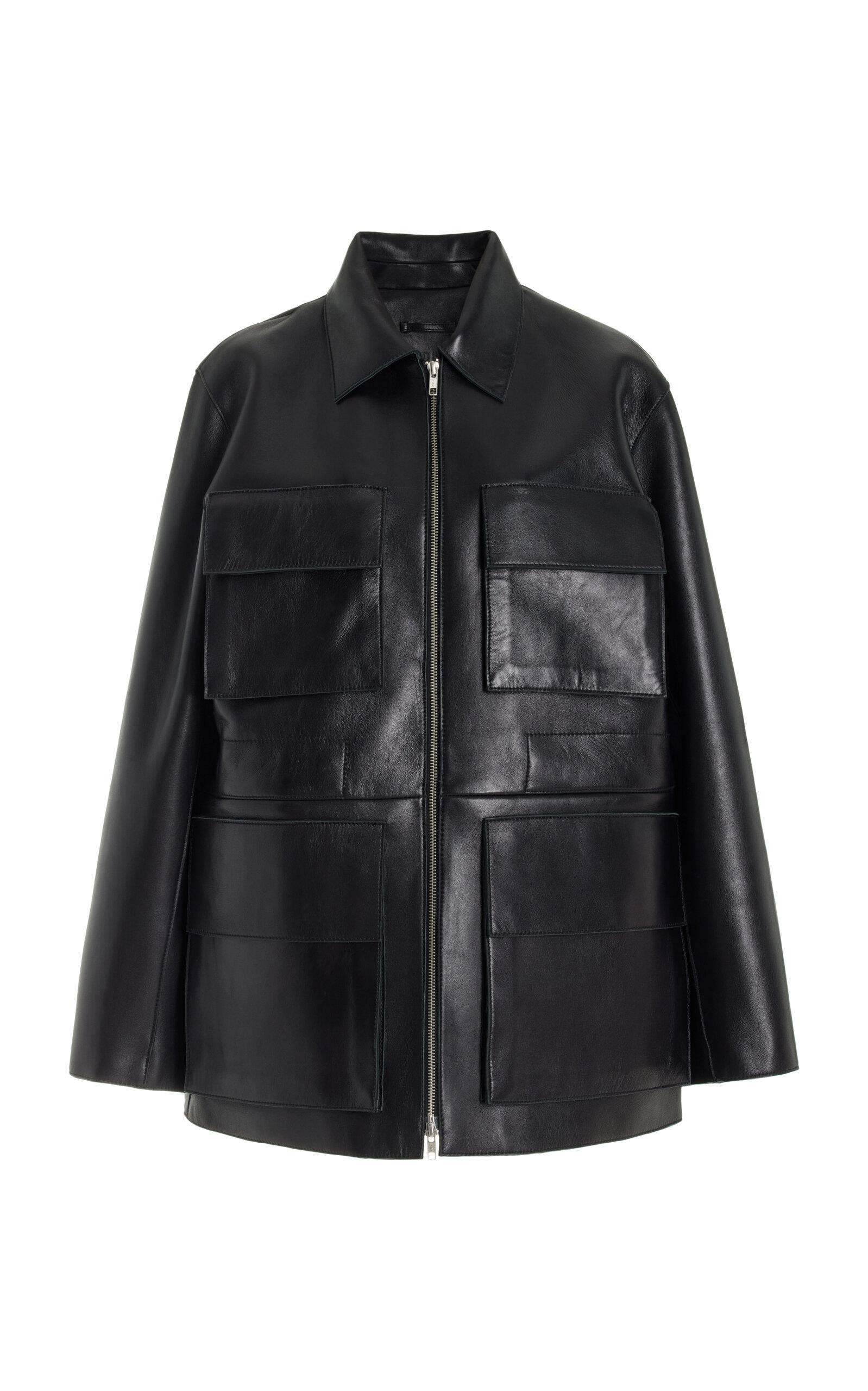 Stand Studio Reyna Leather Jacket in Black | Lyst UK