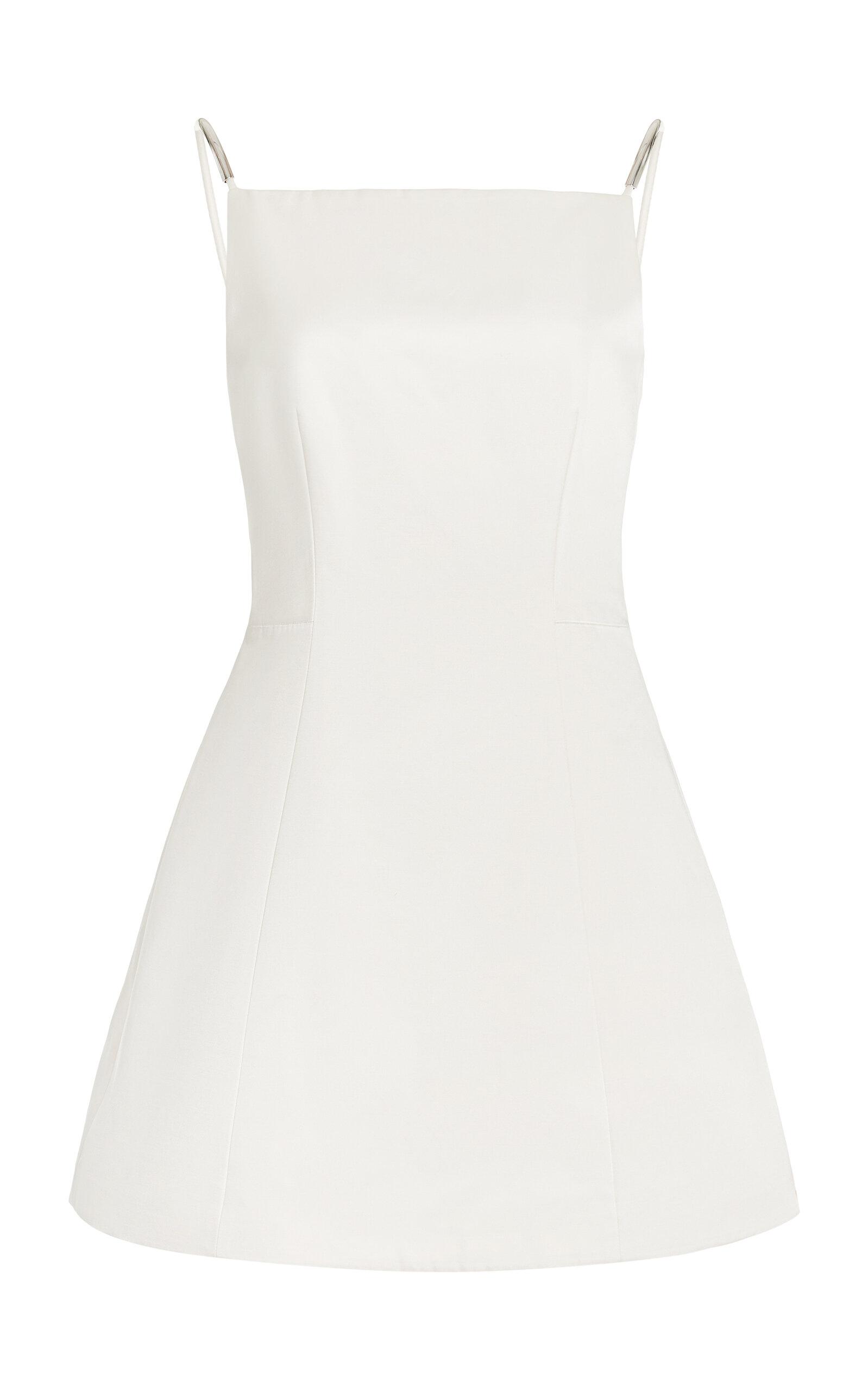 Brandon Maxwell White Dress