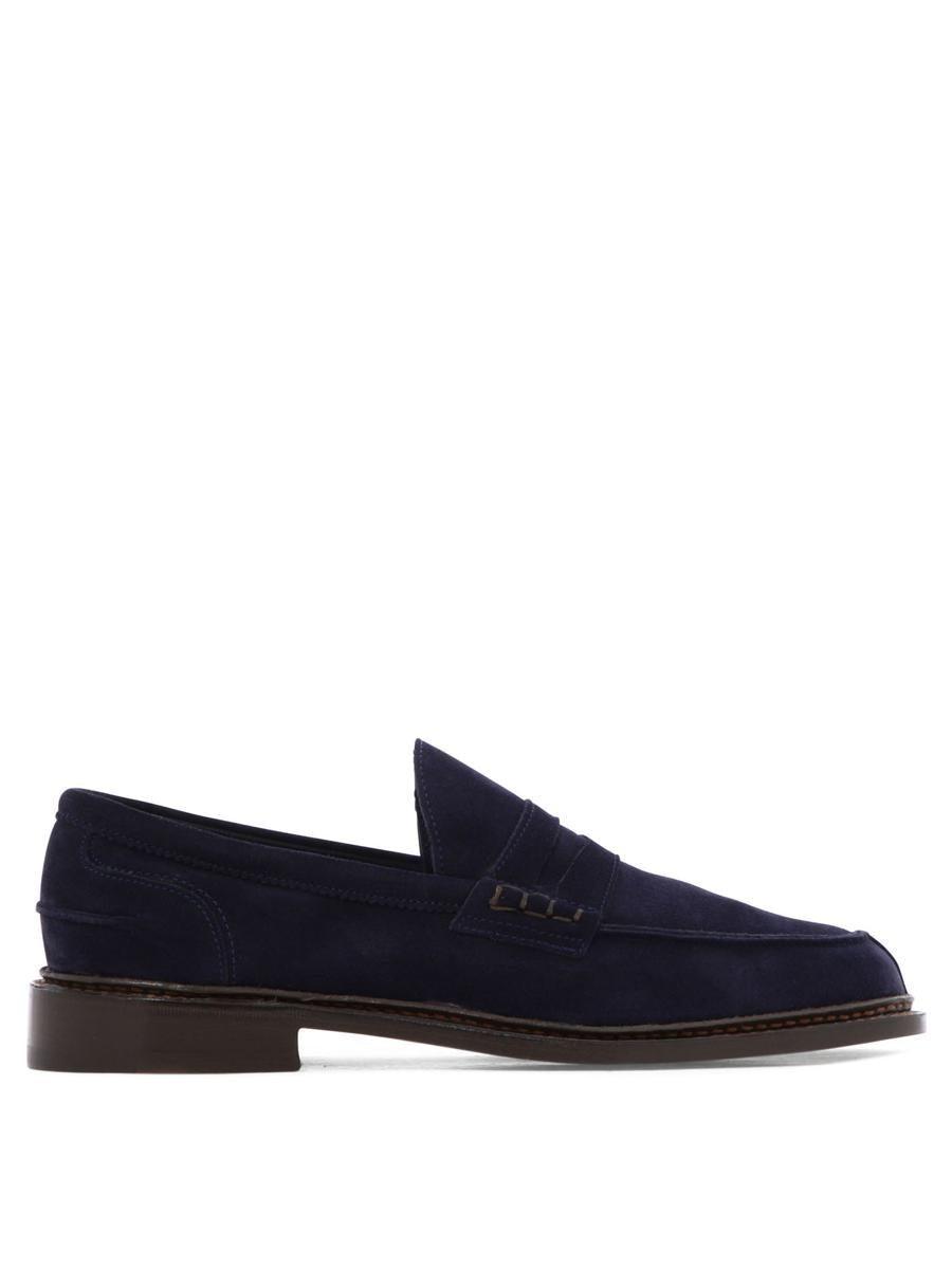 Tricker's Loafers in Blue for Men | Lyst