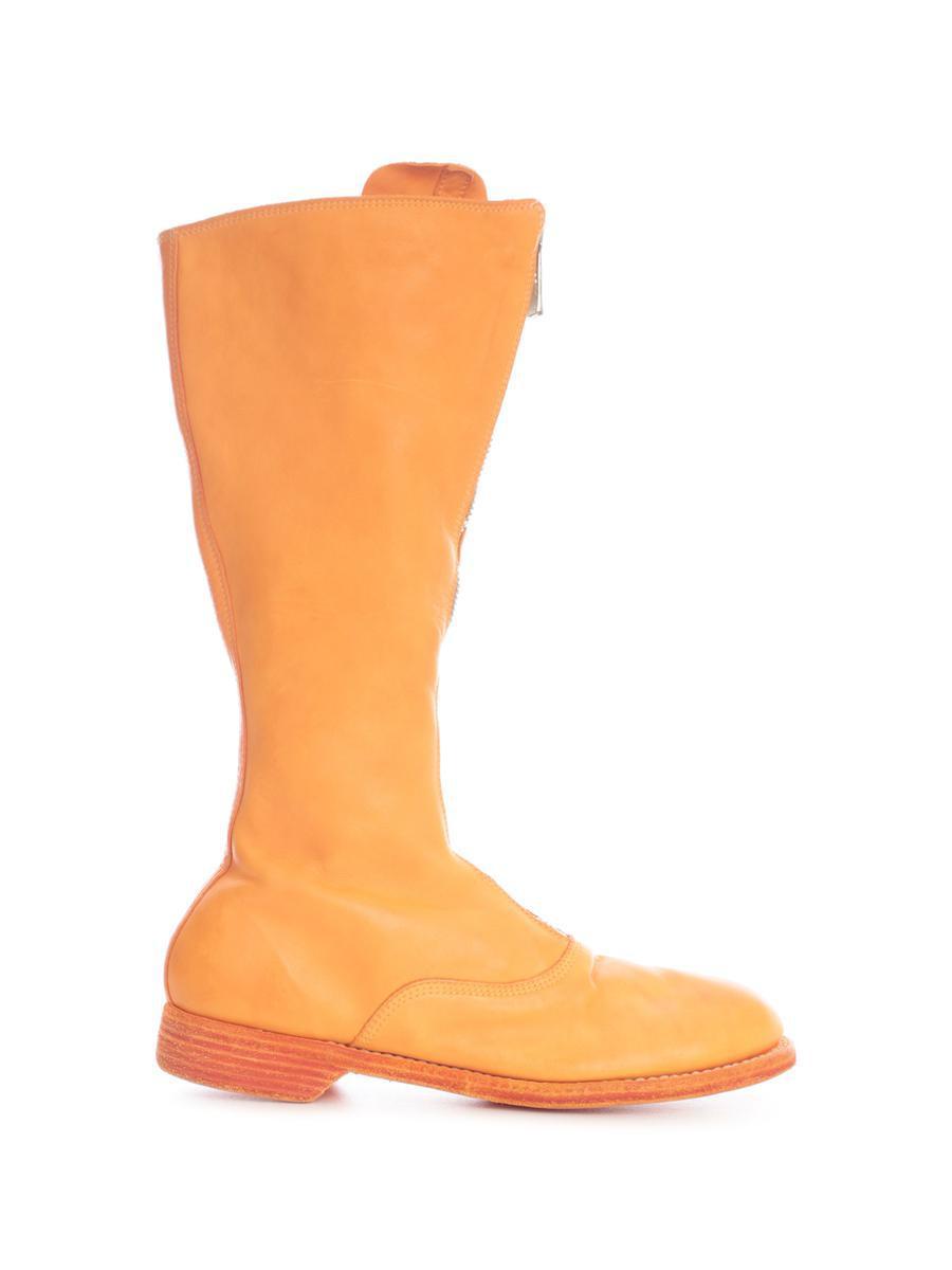 Guidi Boots in Orange | Lyst