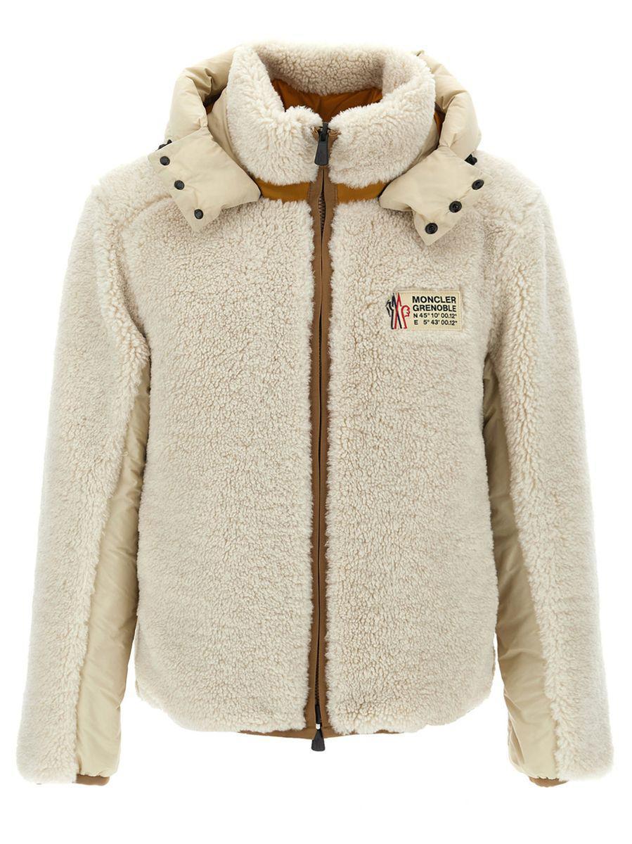 Moncler Jackets in Natural for Men | Lyst