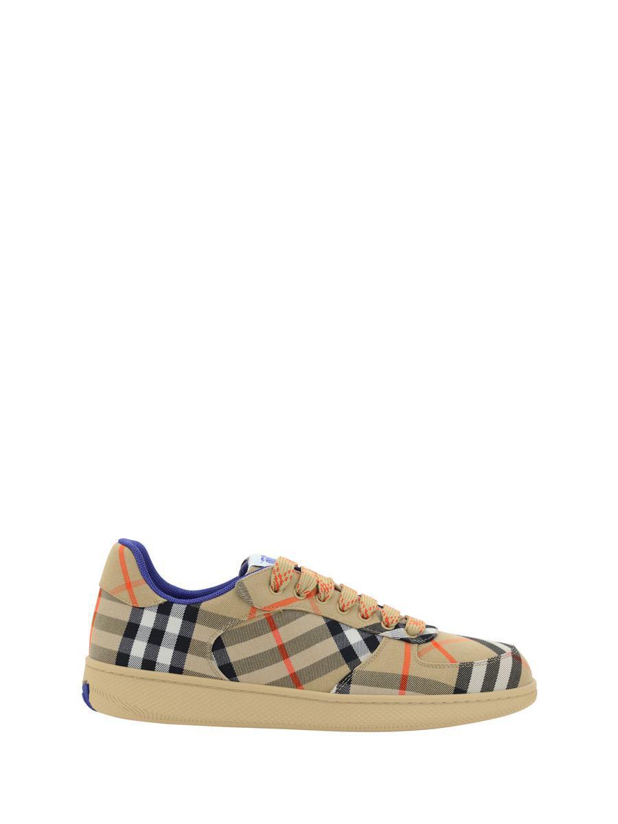 Burberry Sneakers in Natural for Men | Lyst
