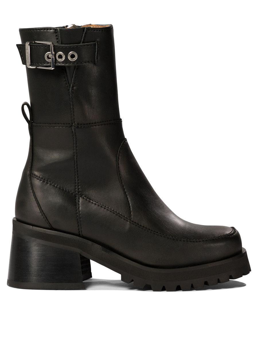 Ganni Boots in Black | Lyst