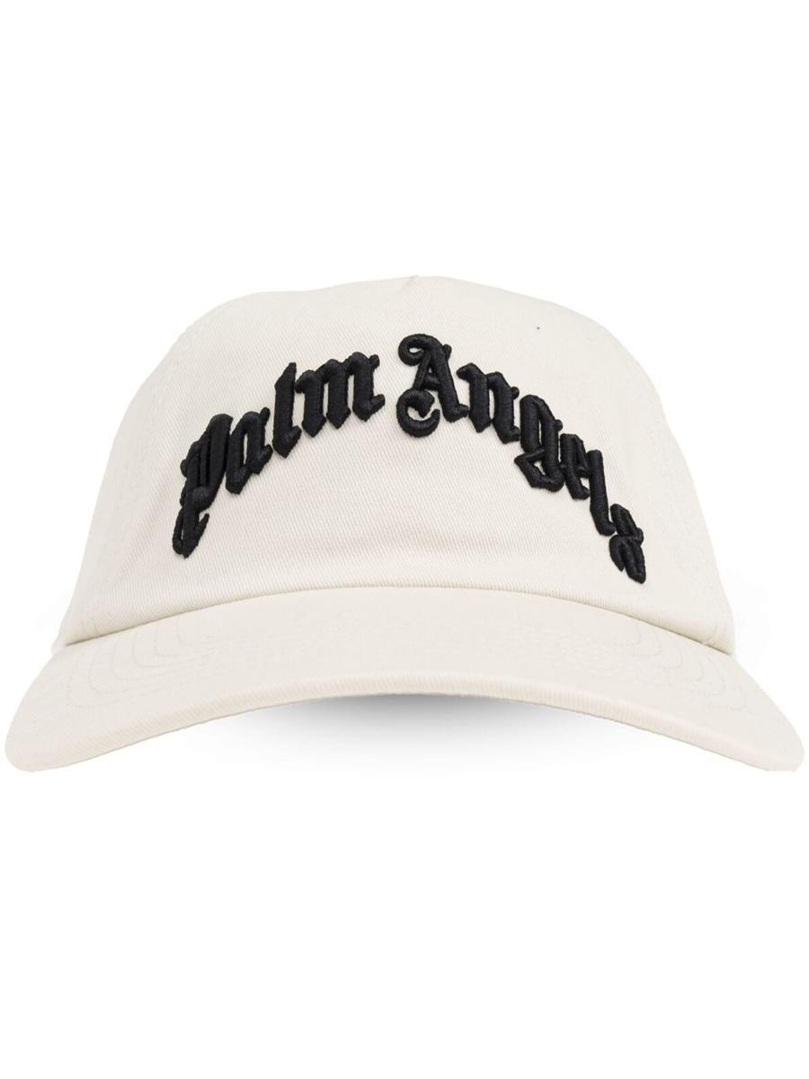 Palm Angels Curved Logo Cap Accessories in Black | Lyst UK