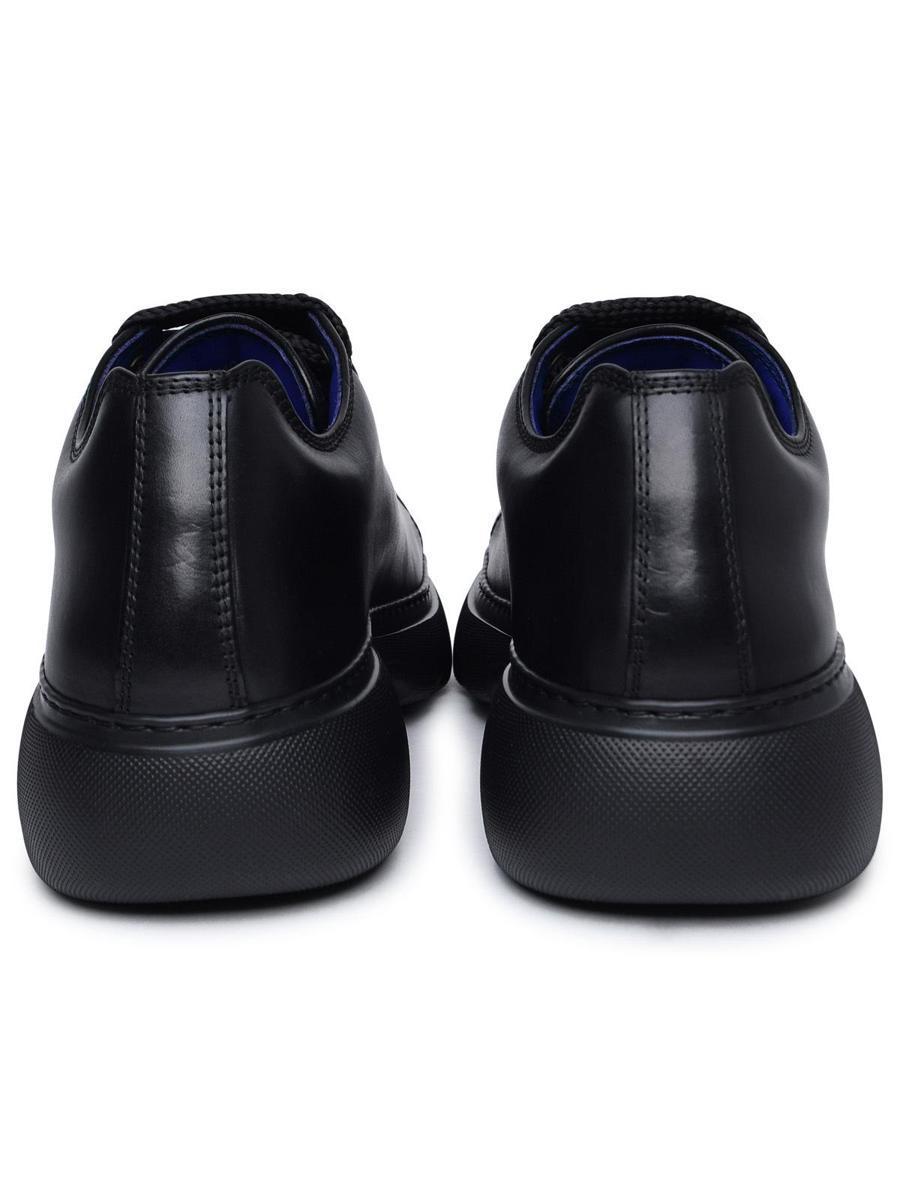Burberry 'Ranger' Leather Sneakers in Black for Men | Lyst Burberry 'Ranger' Leather Sneakers in Black for Men | Lyst