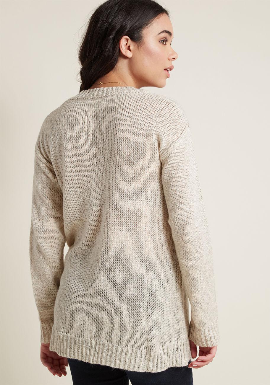 Lyst - Modcloth Interplanetary Elan Sweater
