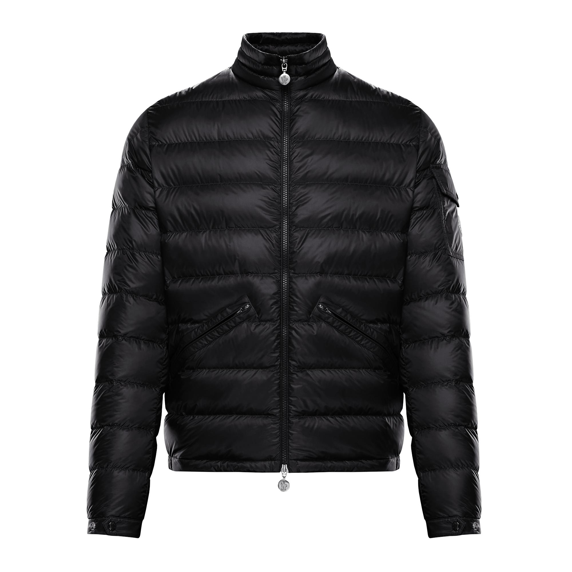 Moncler Black Down Agay Jacket for Men | Lyst