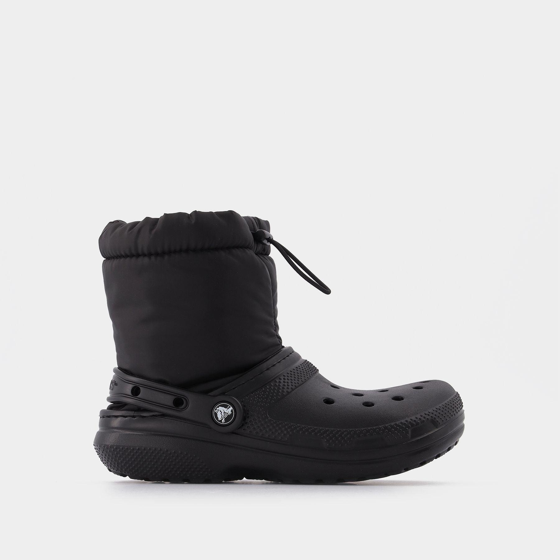 Crocs™ Classic Lined Neo Puff Boot in Black | Lyst UK