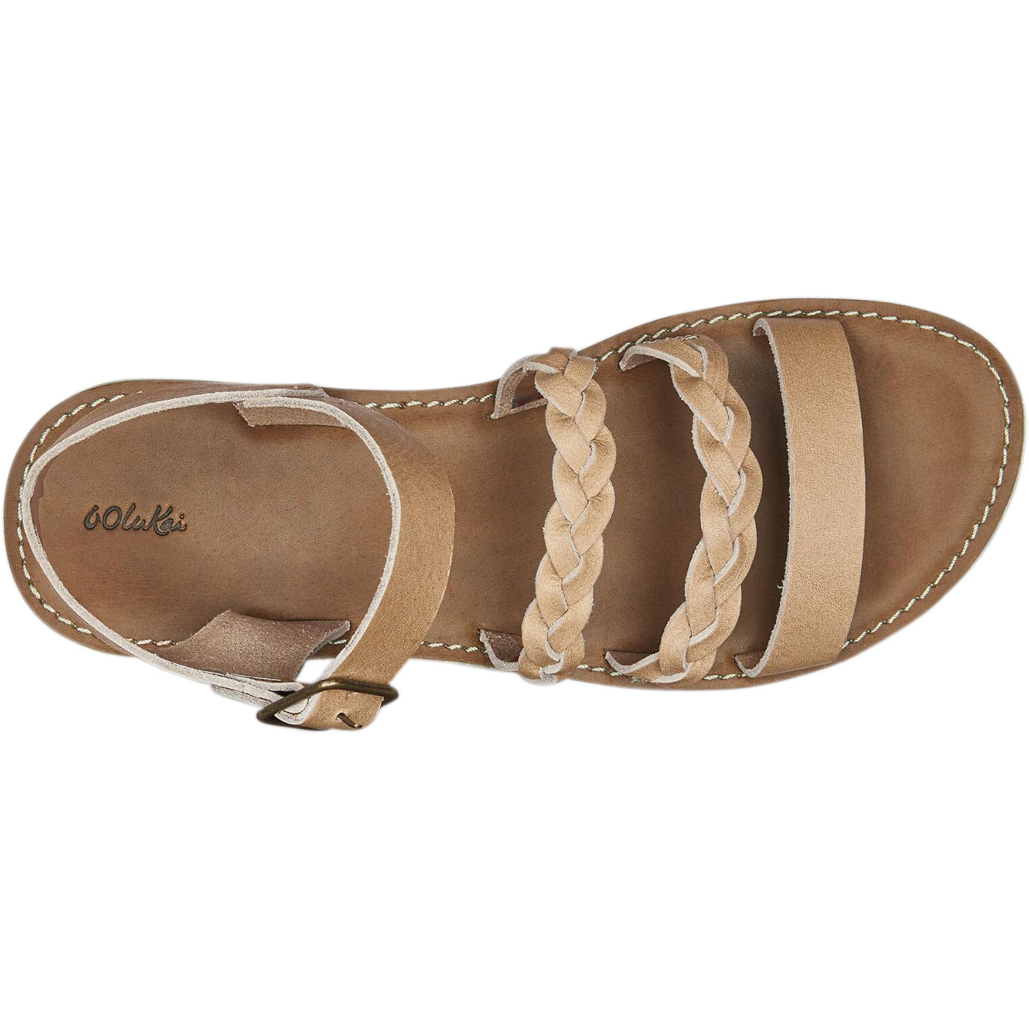 Olukai Leather Kahiko Ko'o Sandal in Brown - Lyst