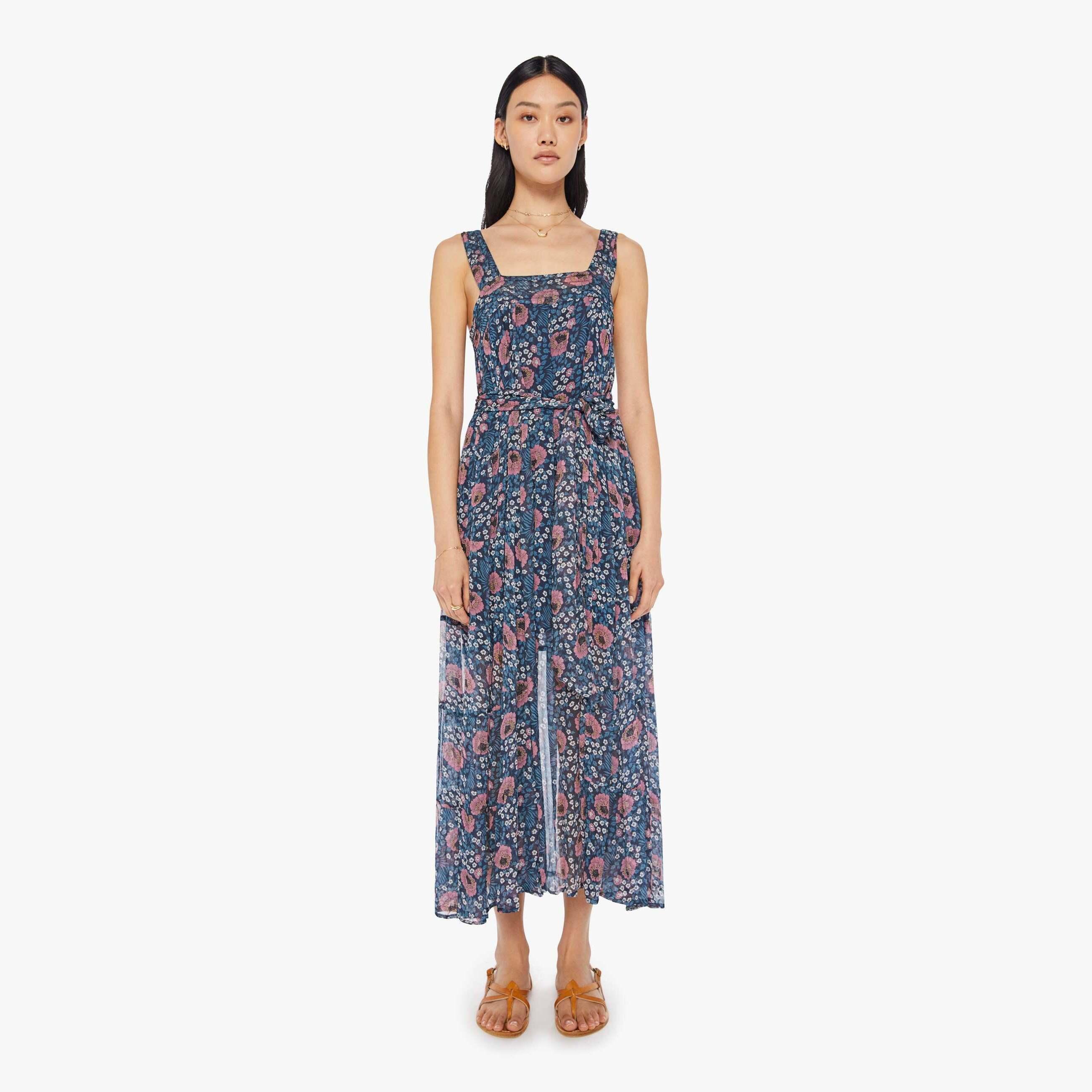 Natalie Martin Jasmine Dress Vintage Flowers in Blue | Lyst