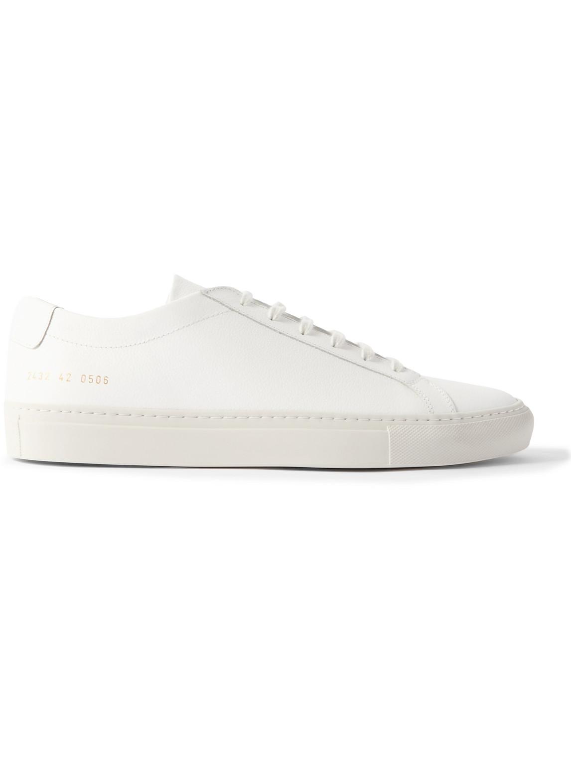 Common Projects Original Achilles Full-grain Leather Sneakers in White ...