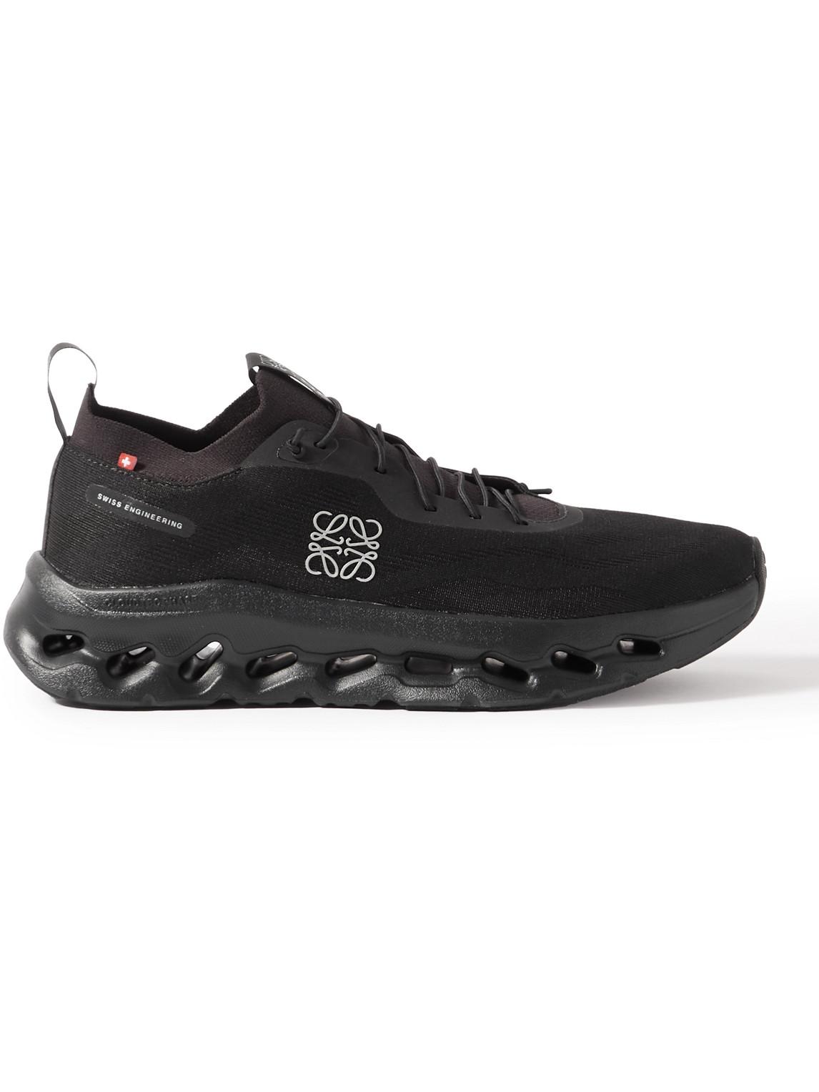 Loewe On Cloudtilt Stretch-knit Sneakers in Black for Men | Lyst