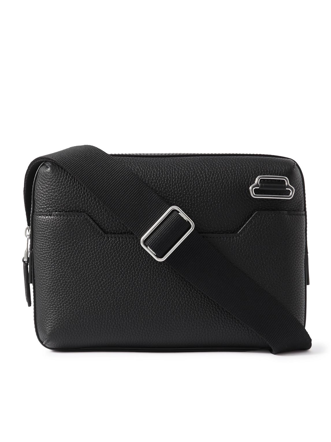 dunhill 1893 Harness City Full-grain Leather Messenger Bag in Black for ...