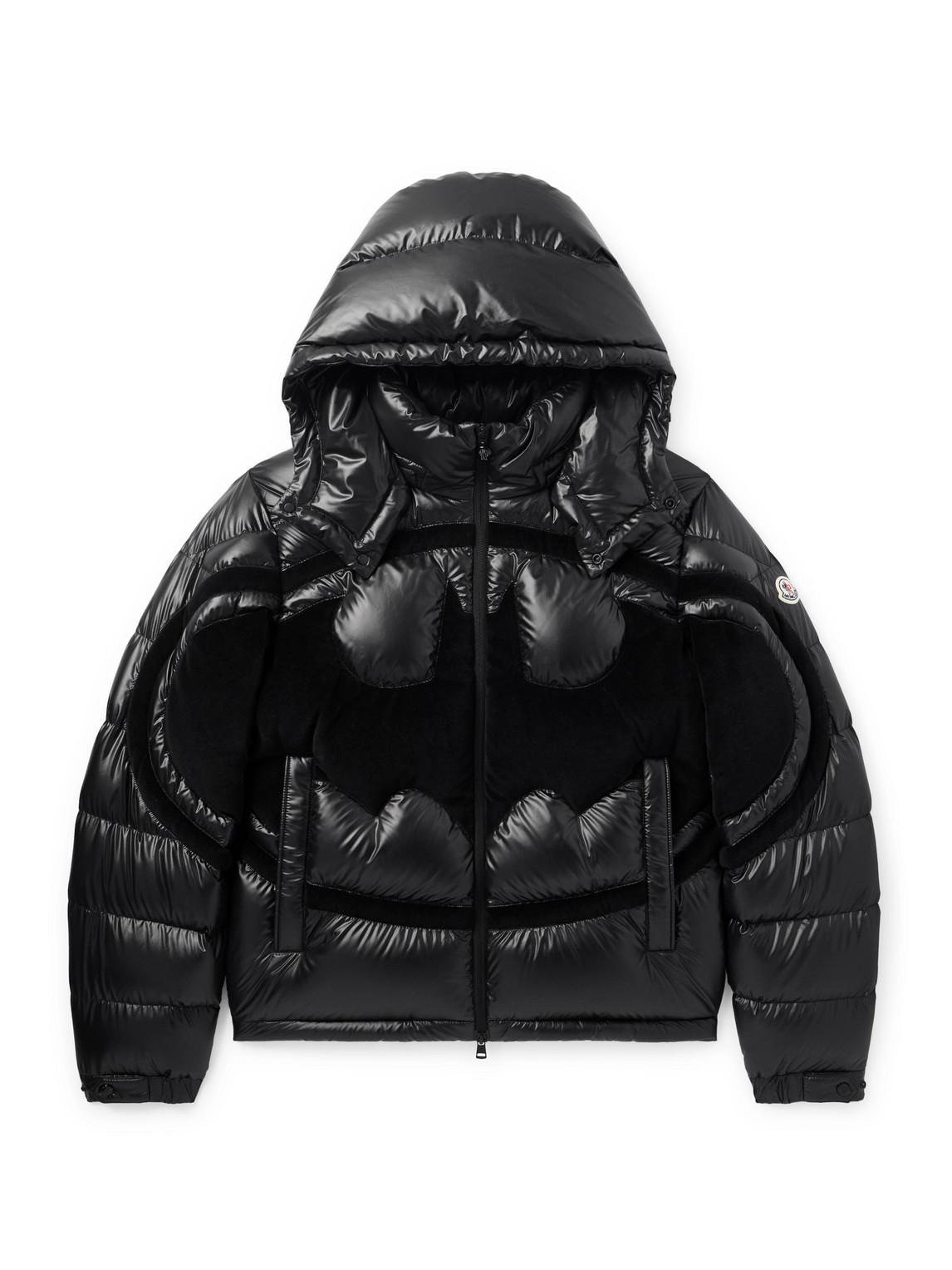 Moncler X Batman Solander Brand-Patch Regular-Fit Shell-Down Jacket in ...