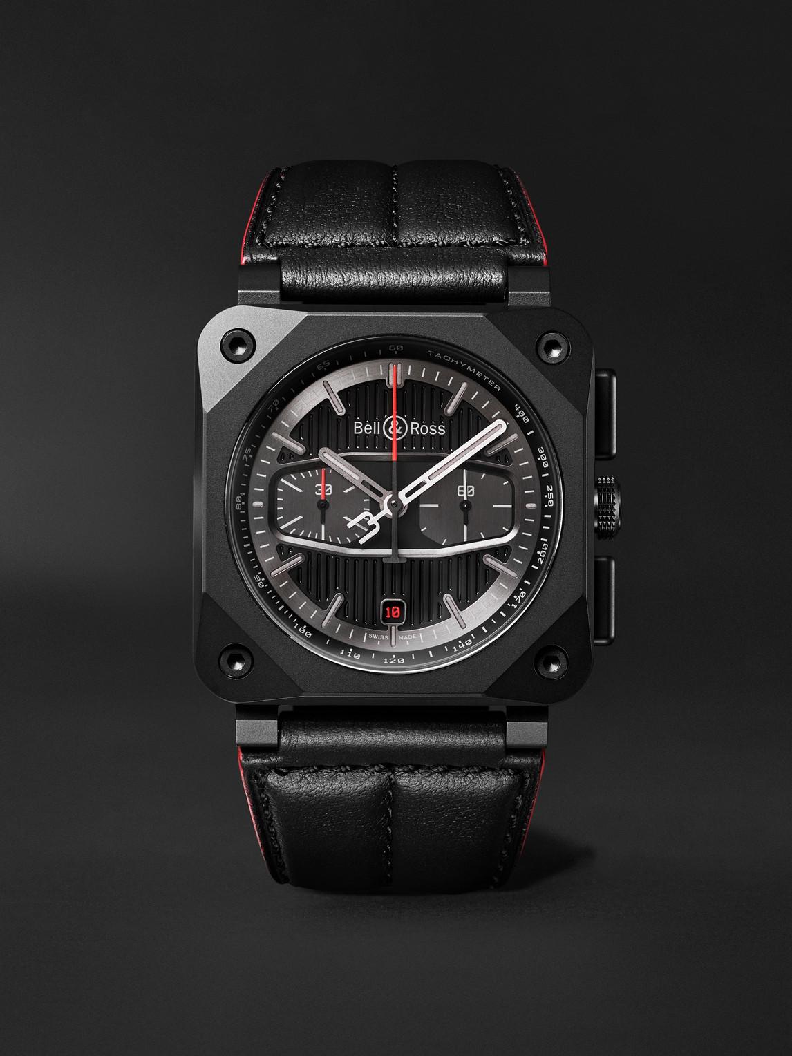 Bell & Ross Br 03-94 Blacktrack Limited Edition Automatic Chronograph ...