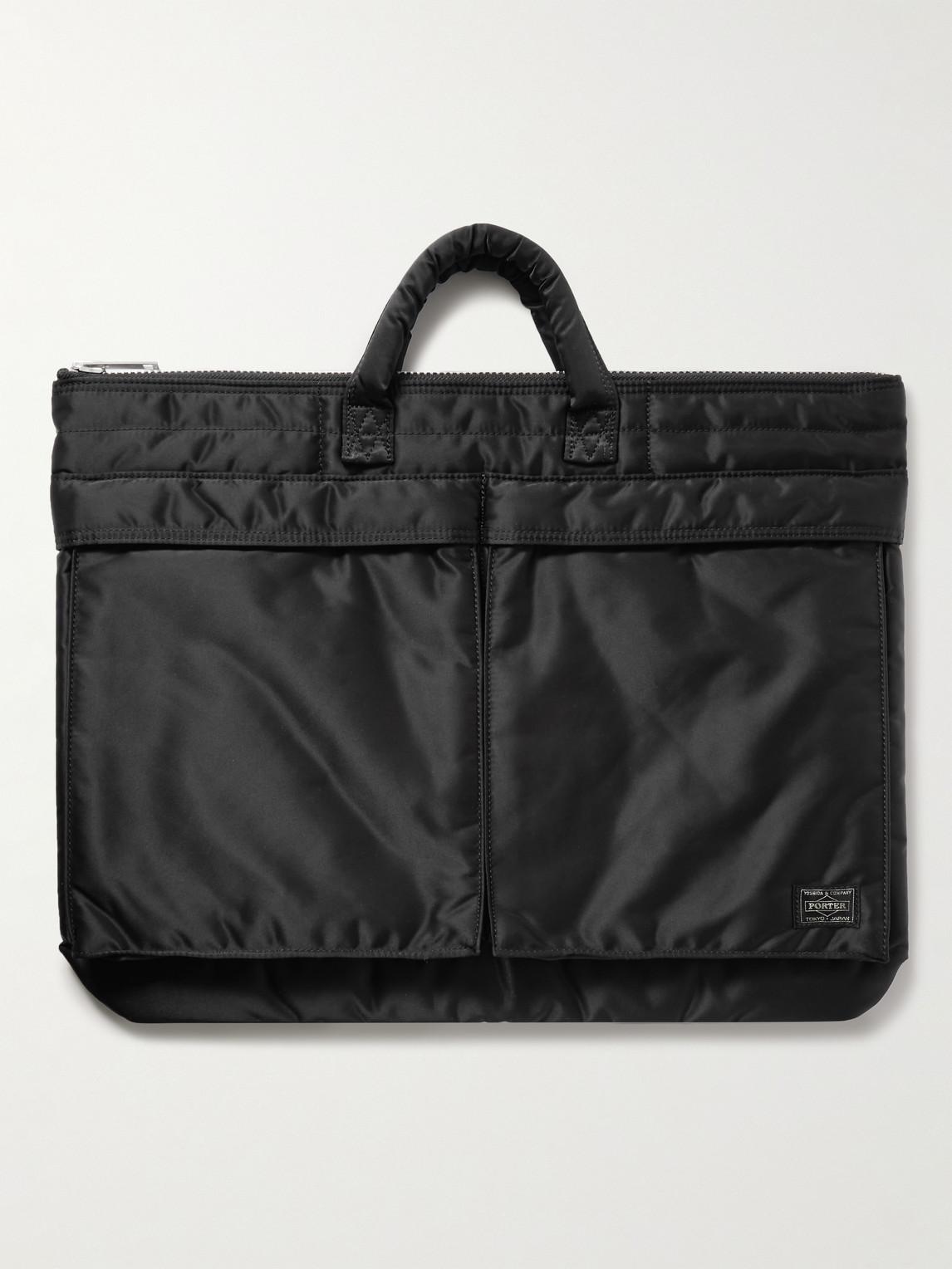 Porter-Yoshida and Co Tanker Short Helmet Nylon Tote Bag in Black for Men | Lyst UK